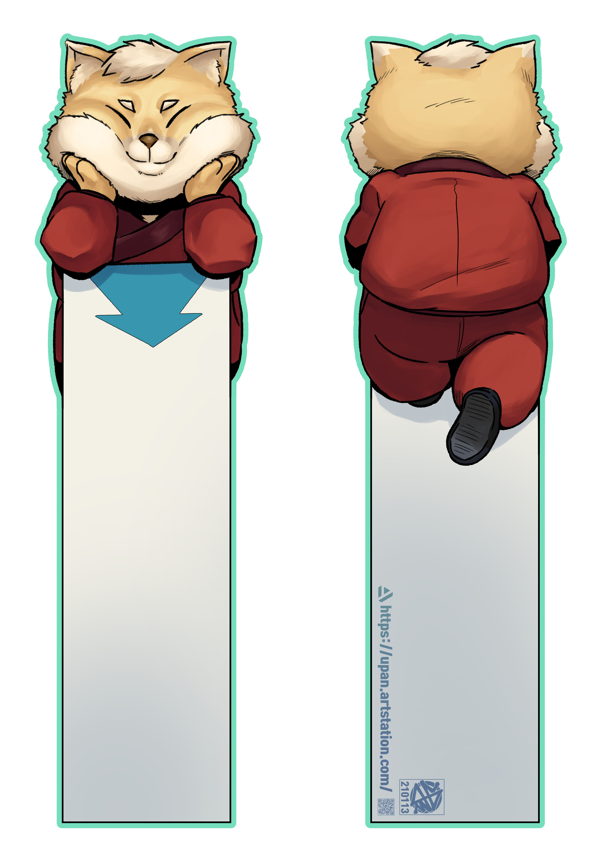 ArtStation - Bookmark Design