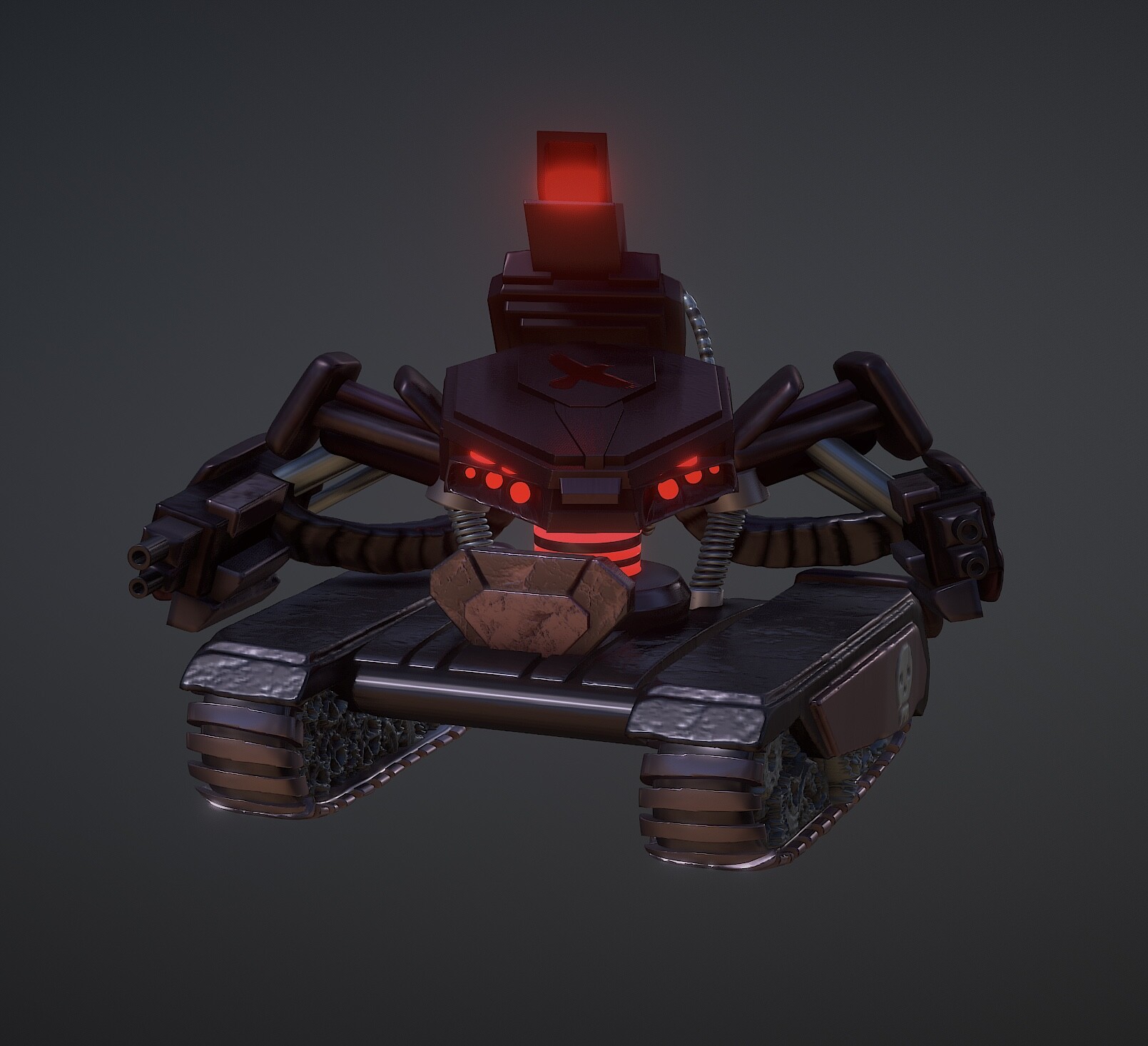 ArtStation - Robot Machine gun