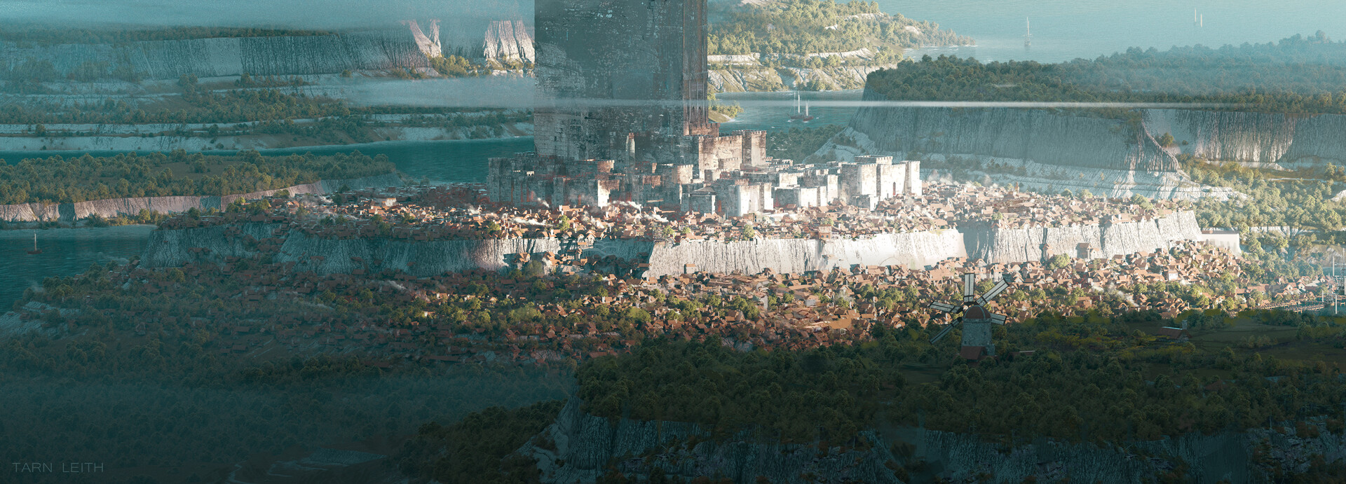 ArtStation - Terrace Castle