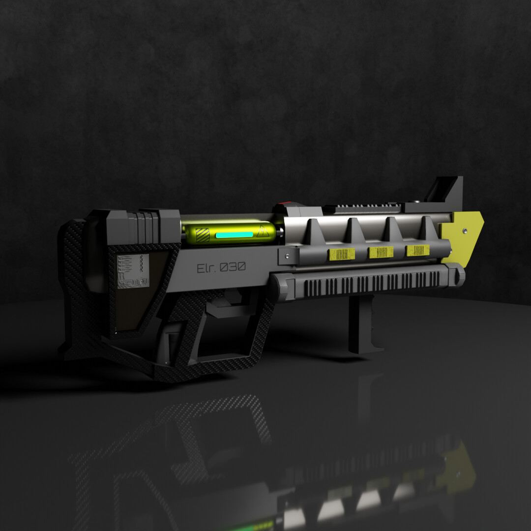 ArtStation - Sci Fi Rifle