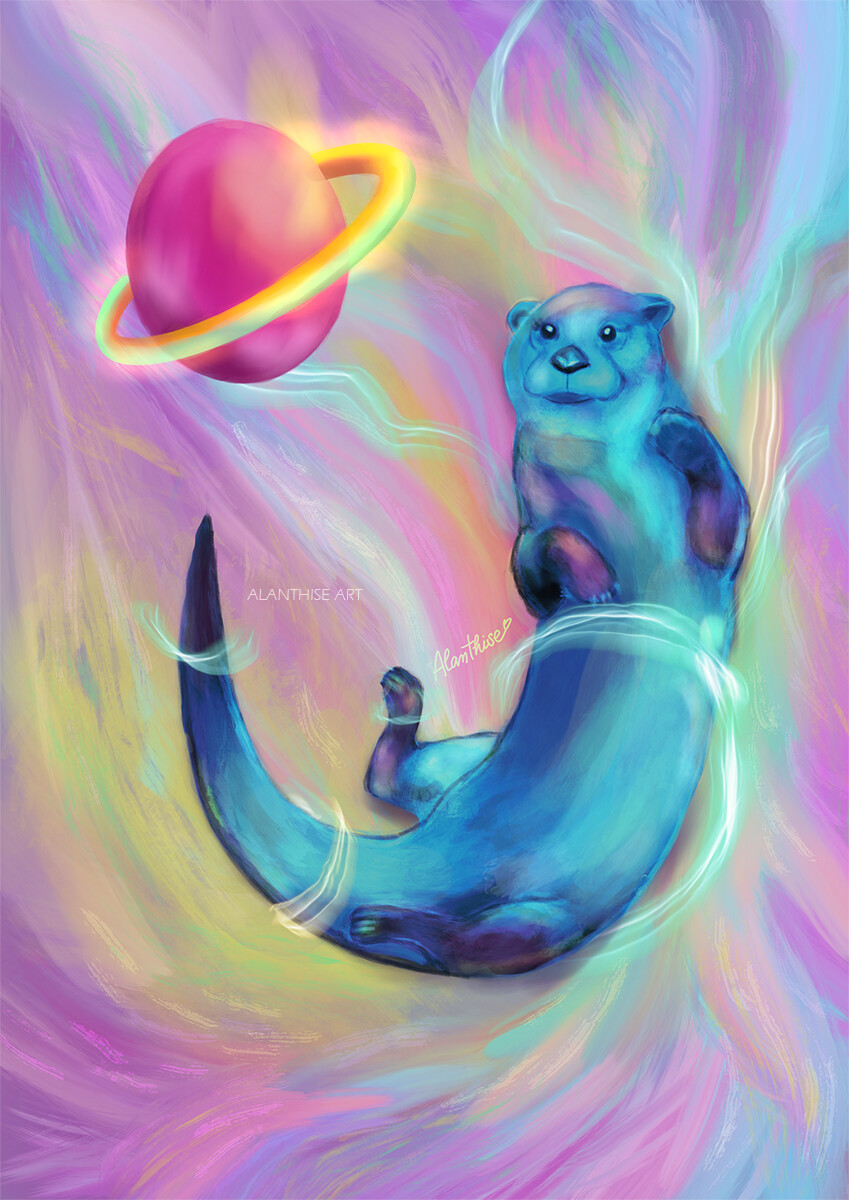 ArtStation - Magical otter