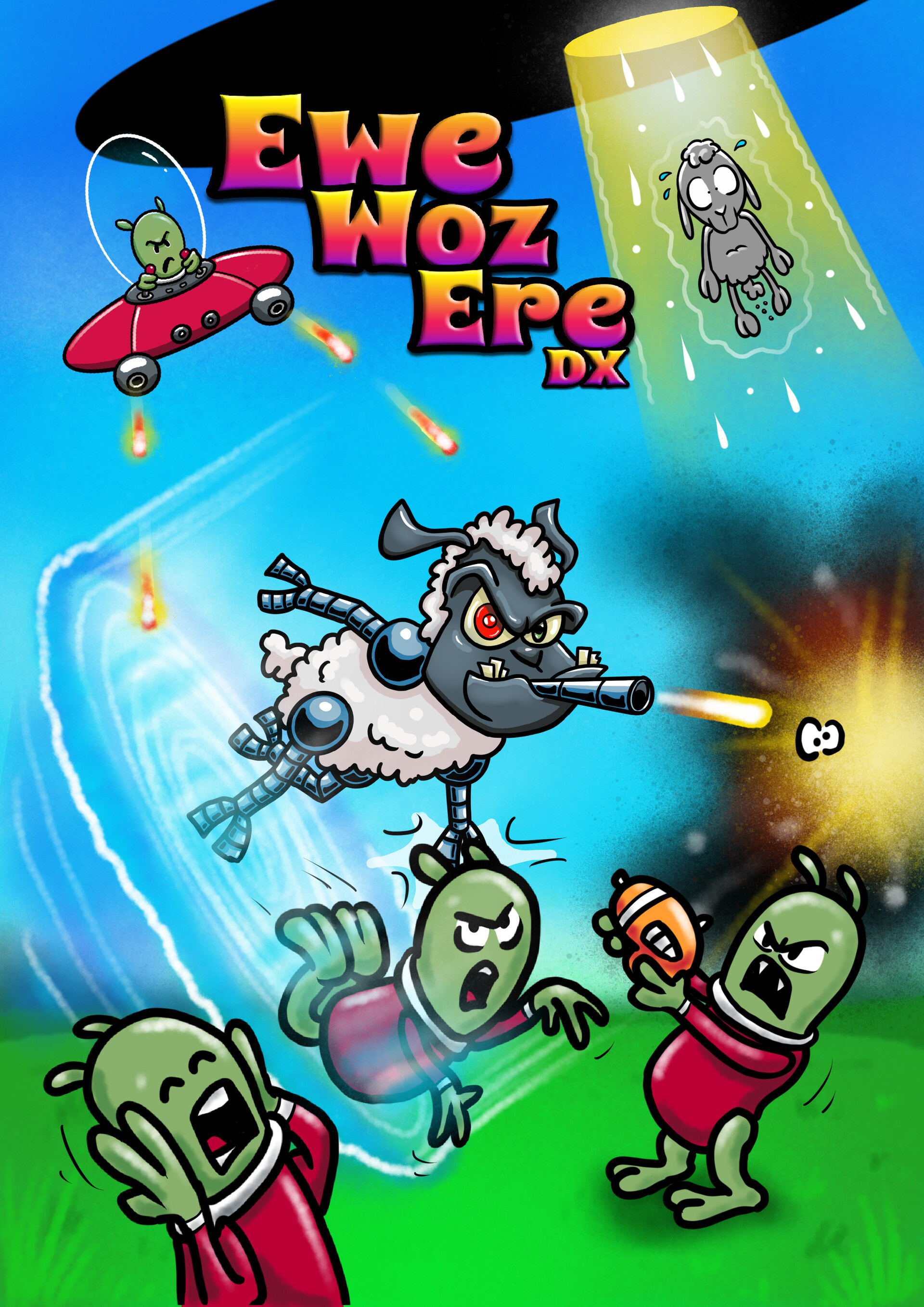 ArtStation - Ewe Woz Ere DX - Cover art