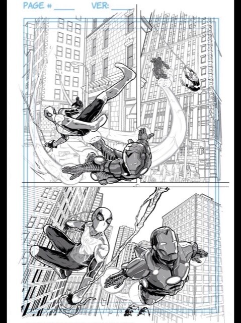 ArtStation - Marvel sample page