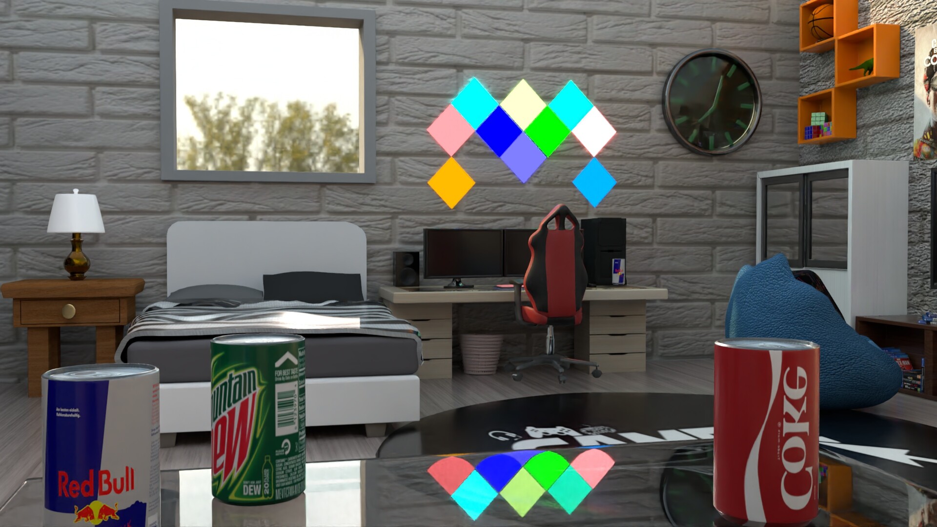 Krisha Jhal Enriquez - Gaming Boy Room