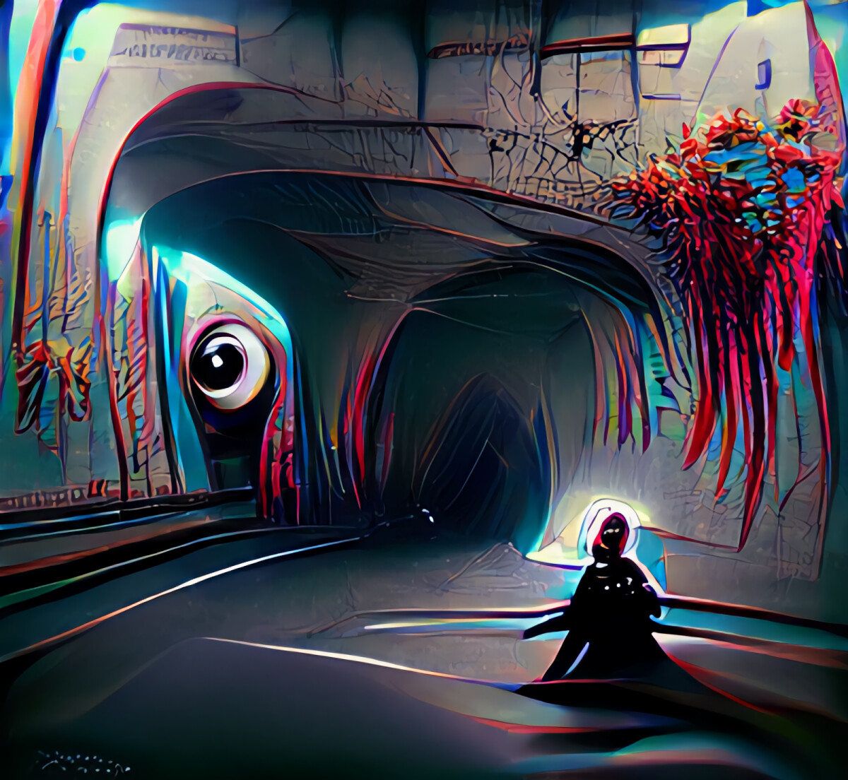 ArtStation - Kloom - Tunnel lurker
