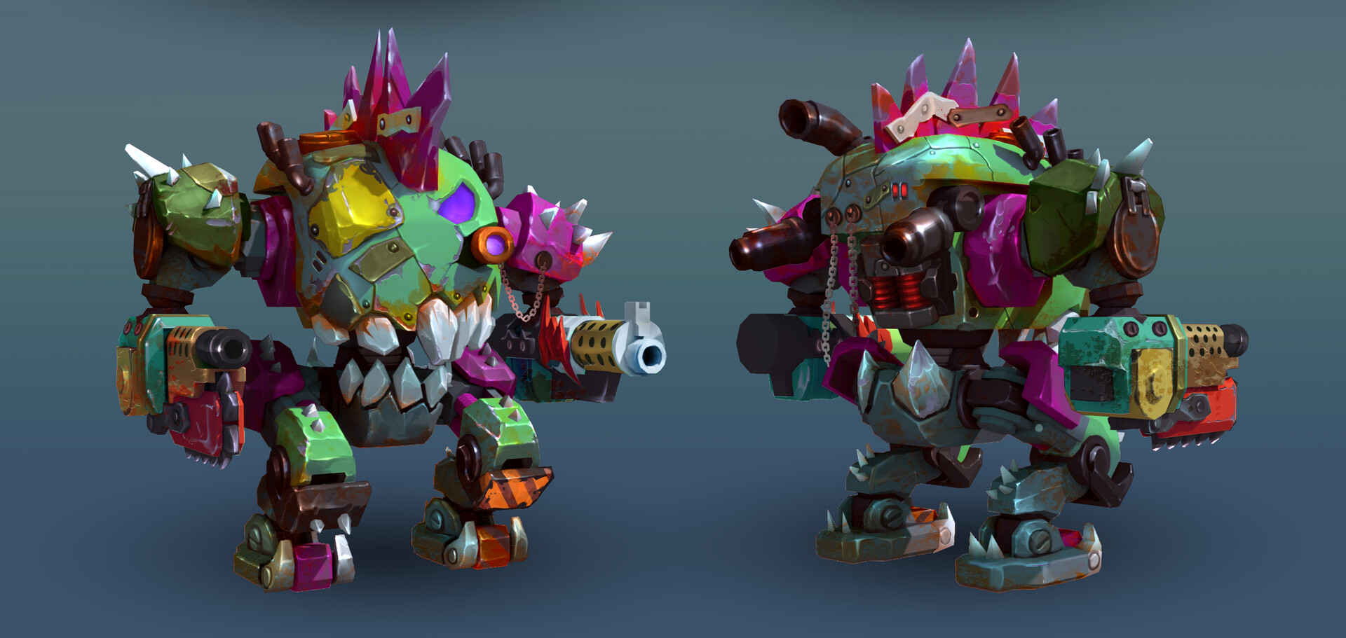 ArtStation - mecha orc