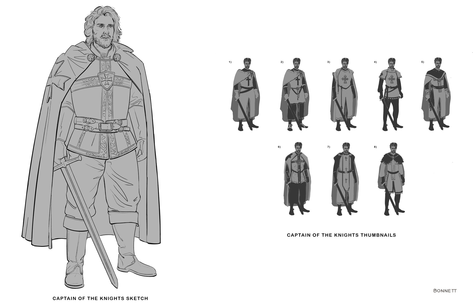 Rachel Bonnett Garrido - Alfonso de Leon - Captain of the Knights (DnD ...