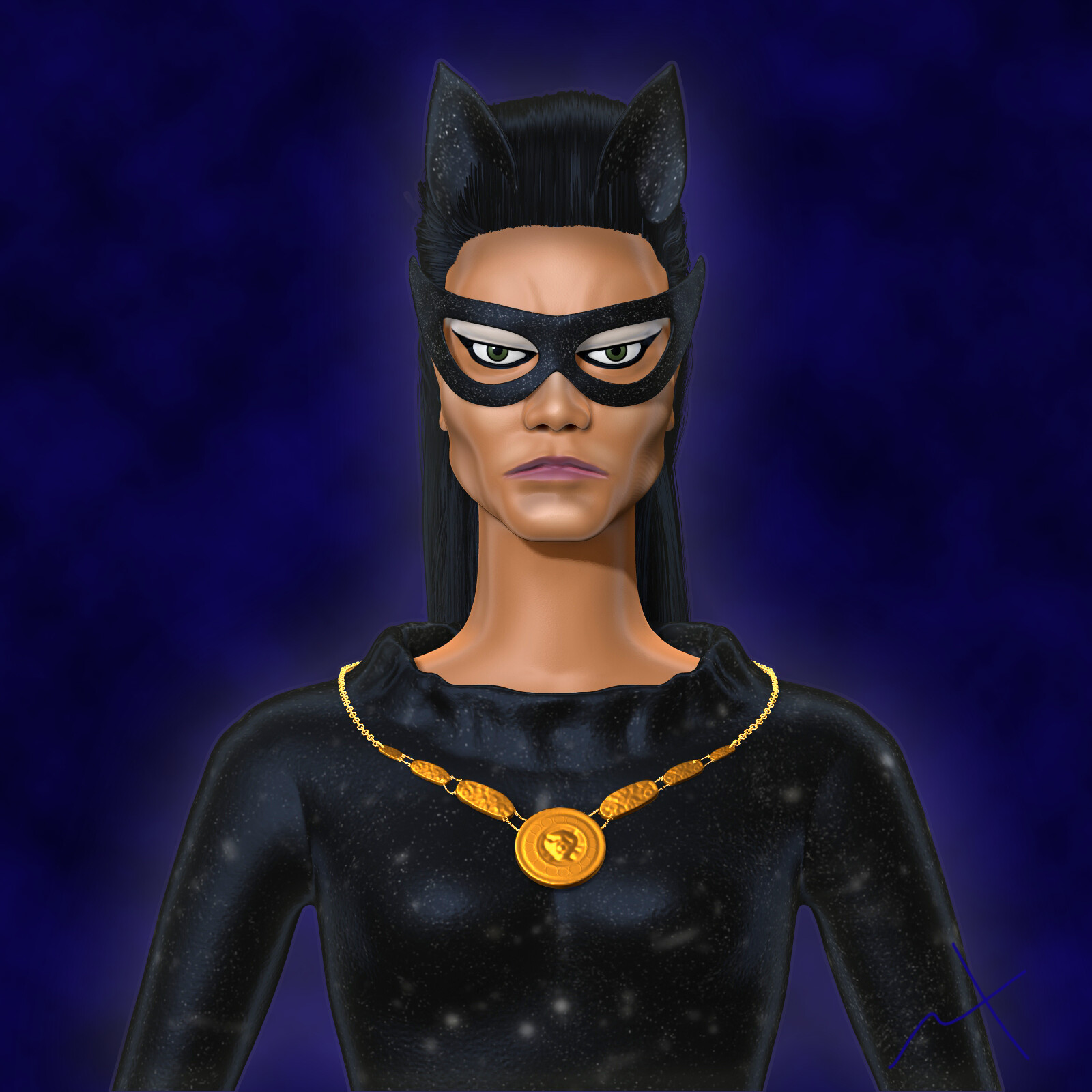 Eartha Kitt Catwoman Costume