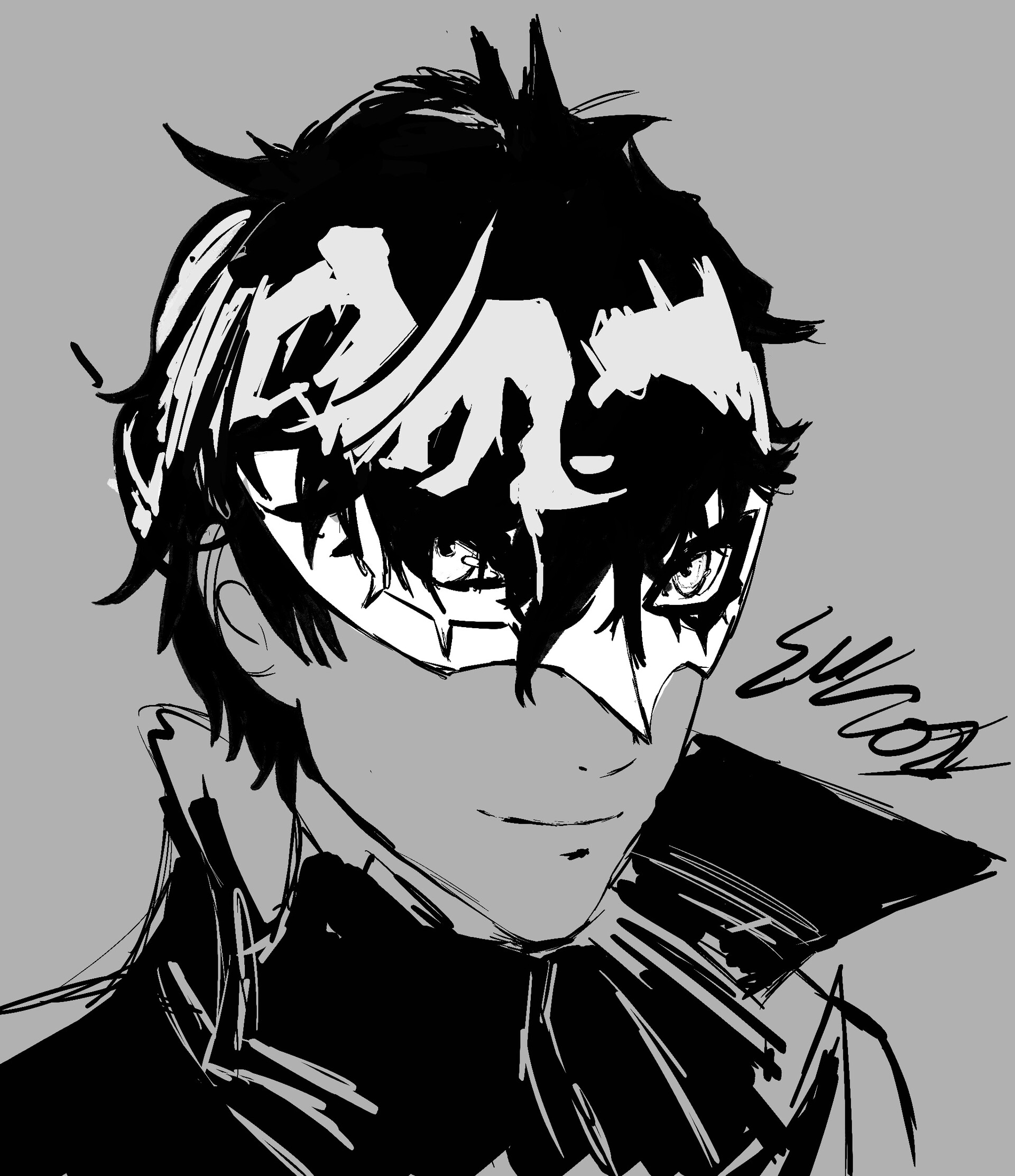 ArtStation - Joker from persona 5