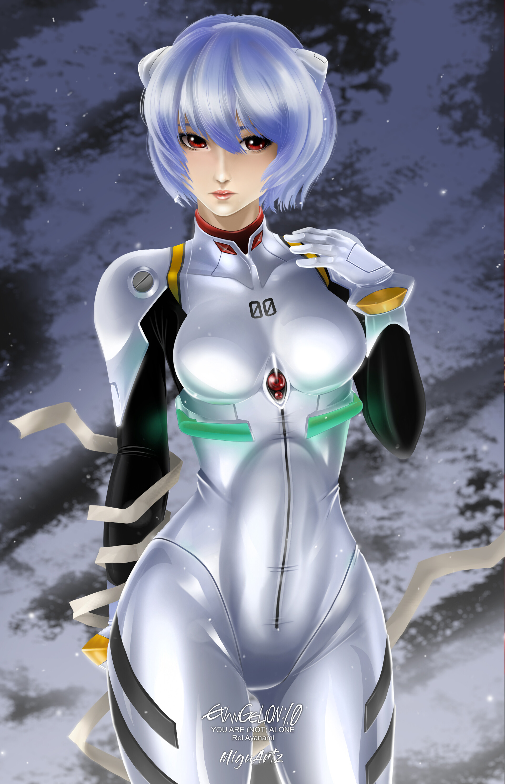 ArtStation - Rei Ayanami