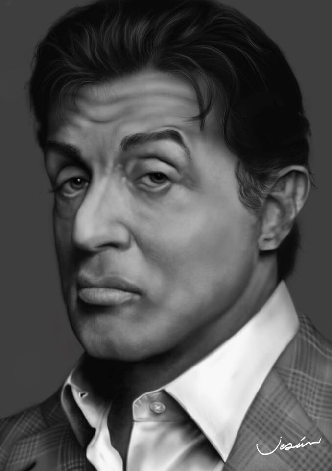 ArtStation - Sylvester Stallone