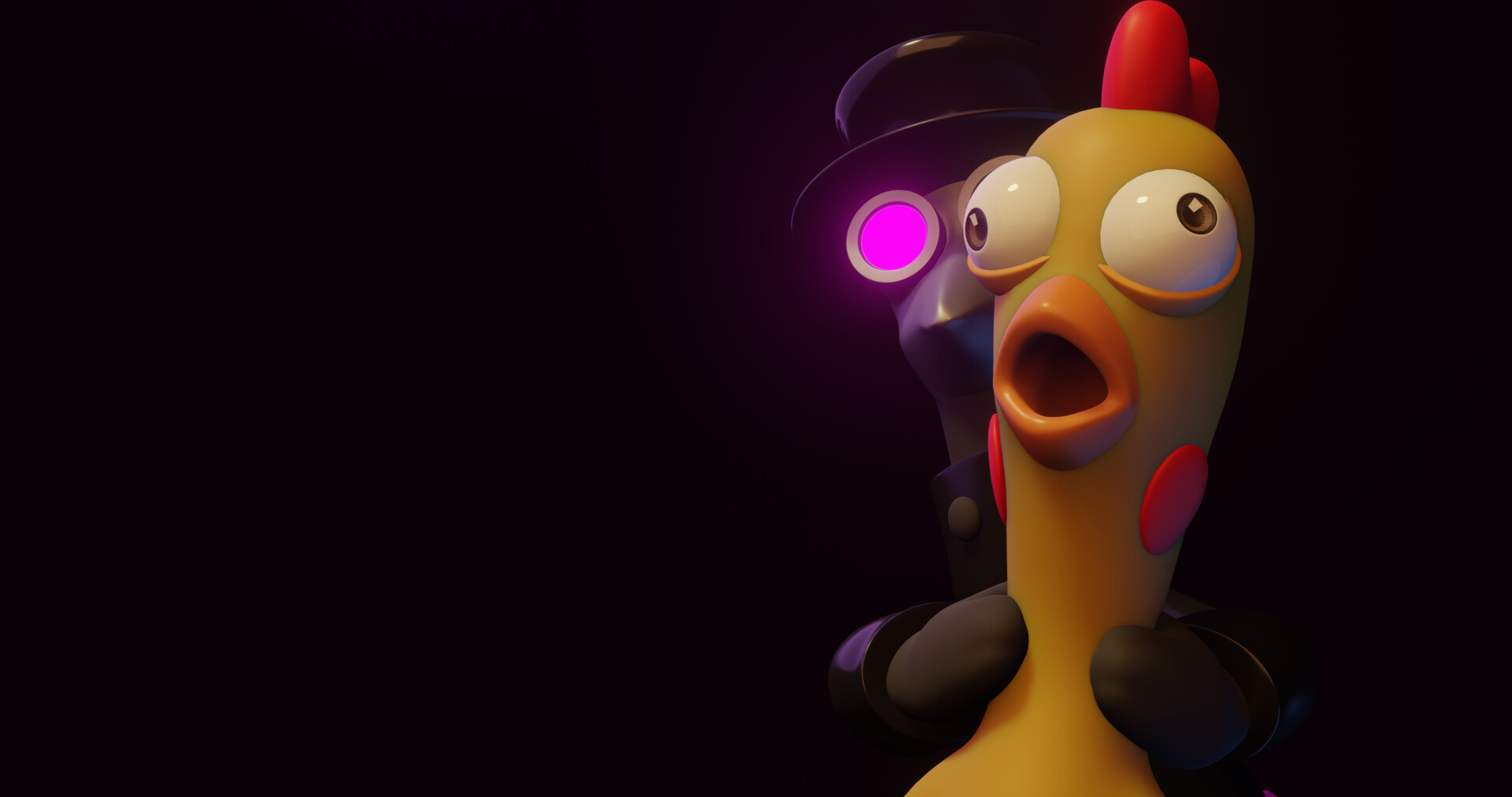 ArtStation - Screaming Chicken