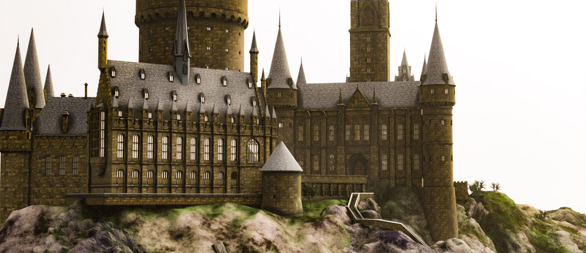ArtStation - Hogwarts Castles
