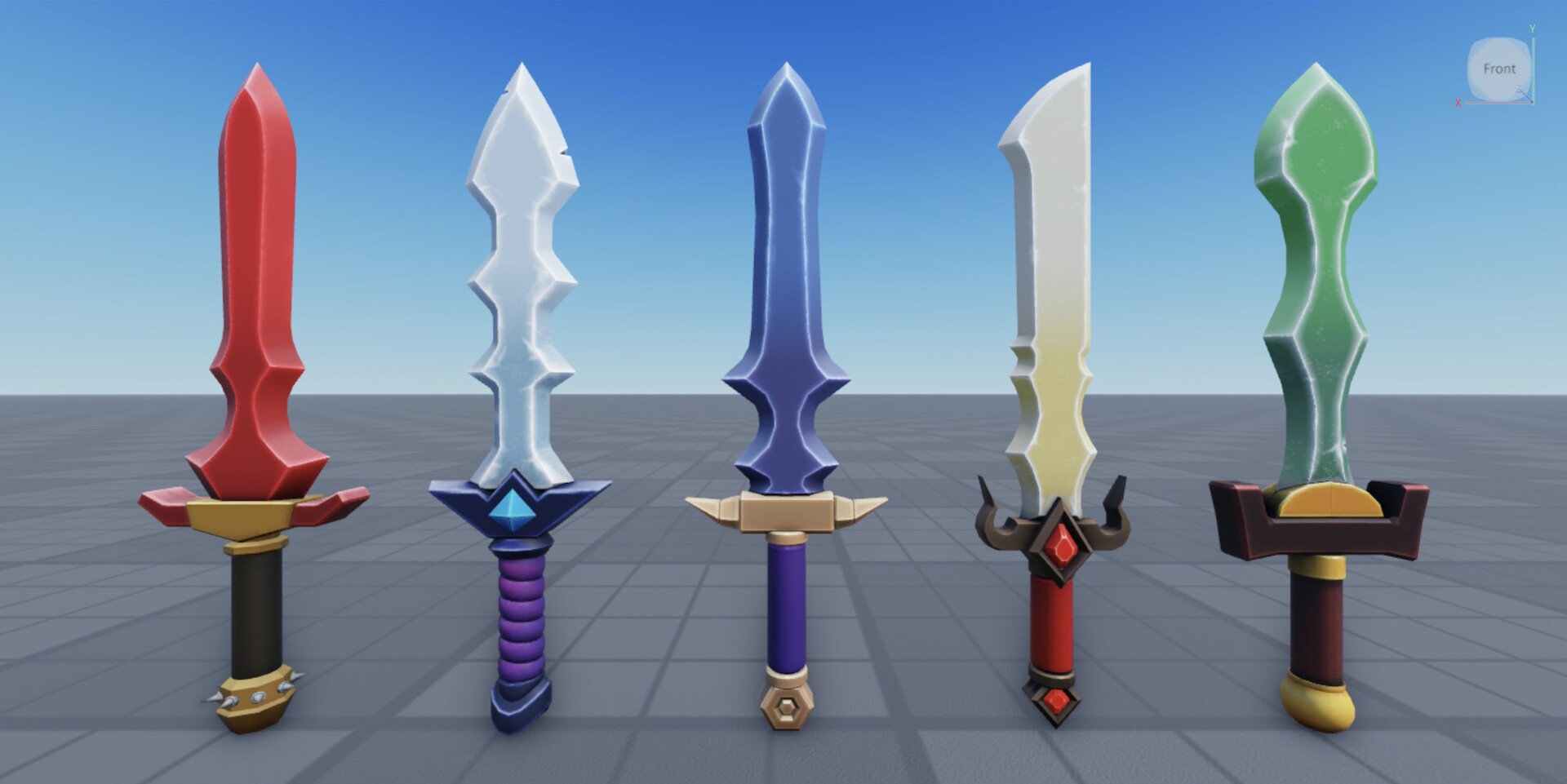 FrostyCherries - Stylized Swords (Roblox, Jul 2022)