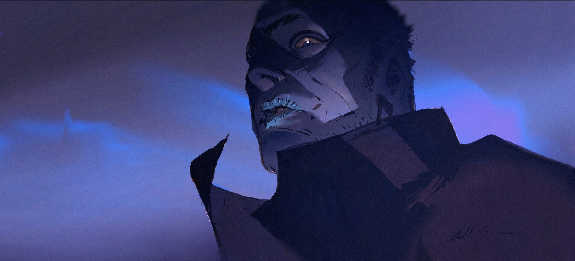 ArtStation - Cold-eyed gaze