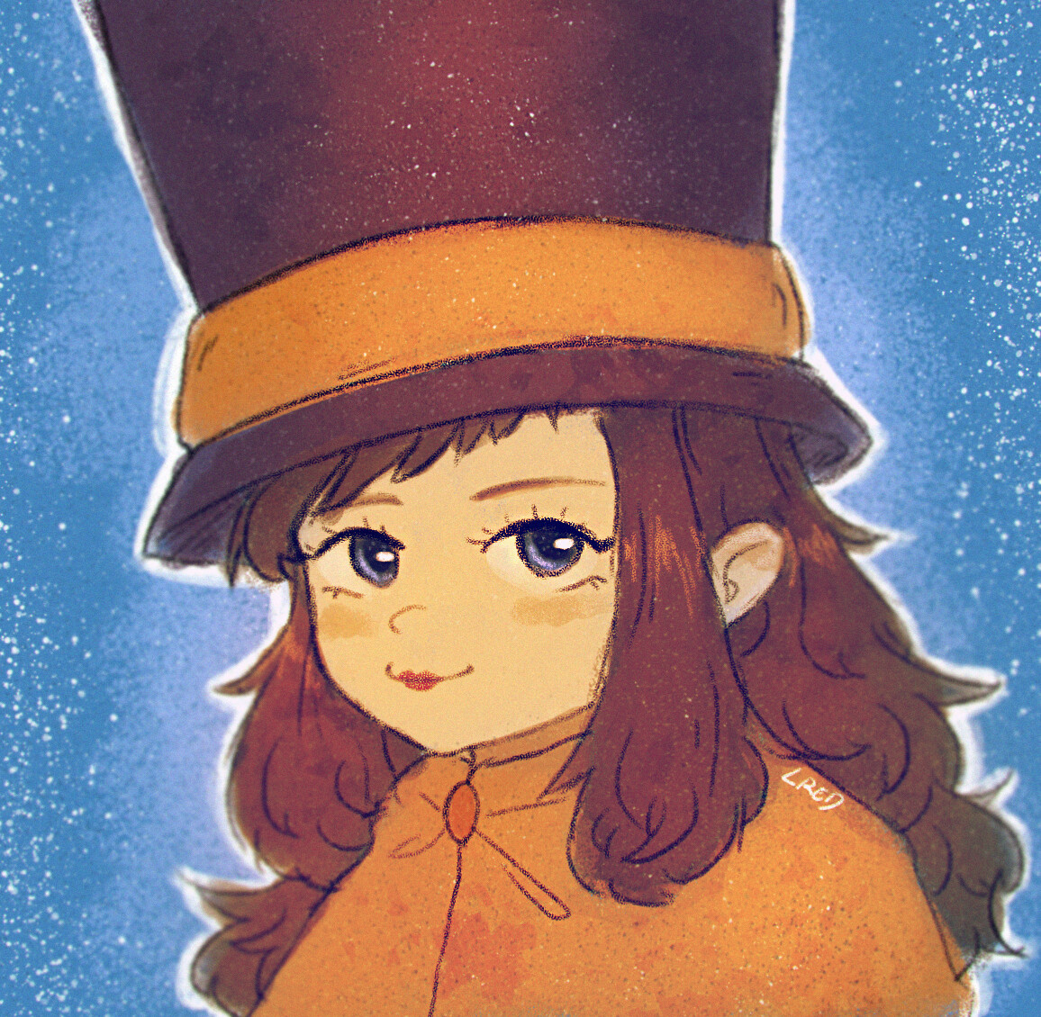 ArtStation - Hat Kid Sketch (Curly Hair)