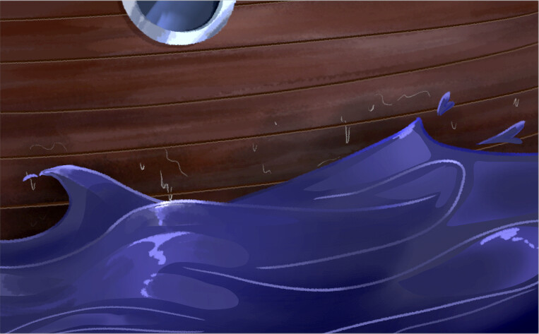 Juliette Ninon - Some Backgrounds made for the webcomic Madame Outlaw