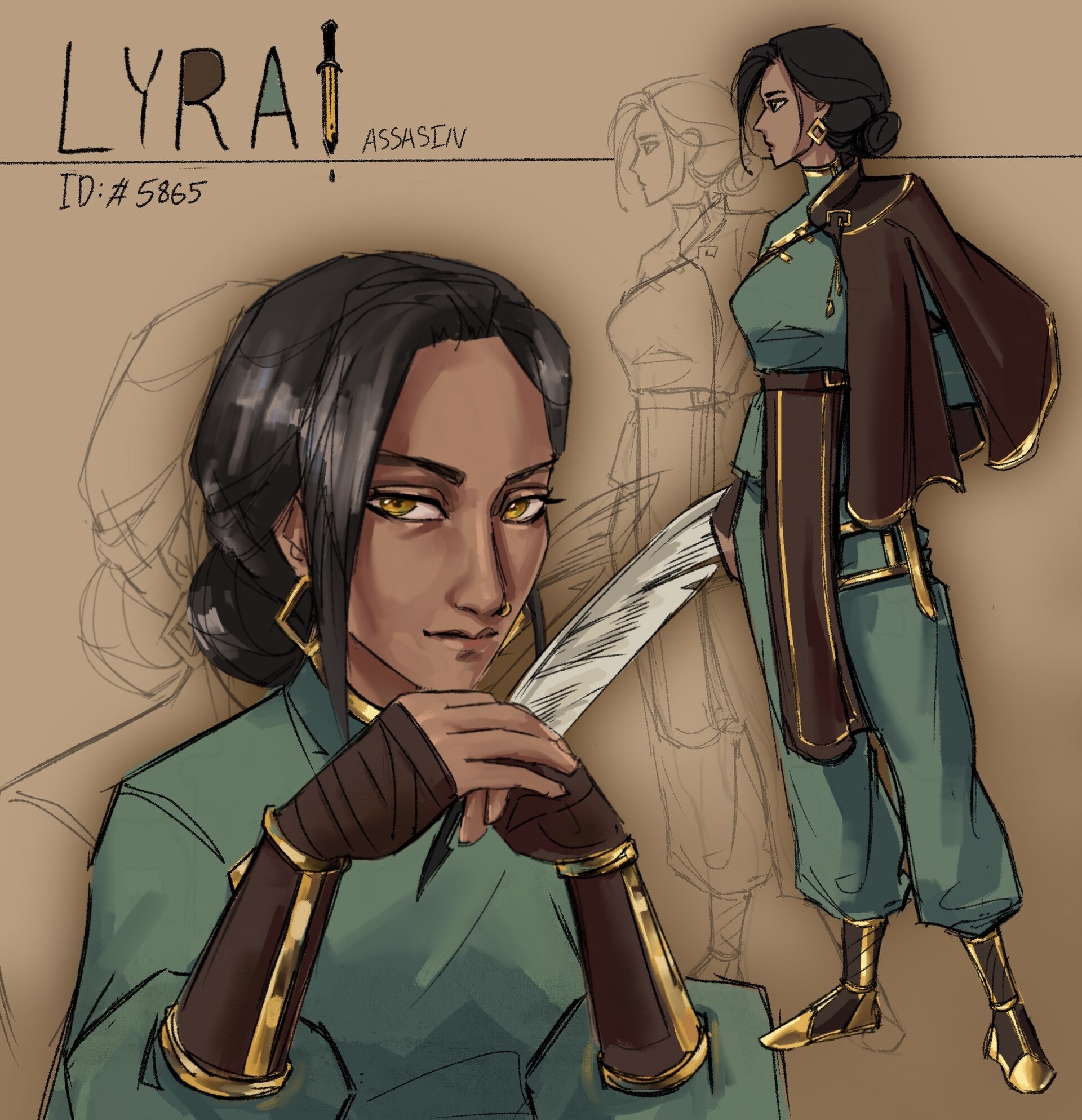 ArtStation - Lyra sheet