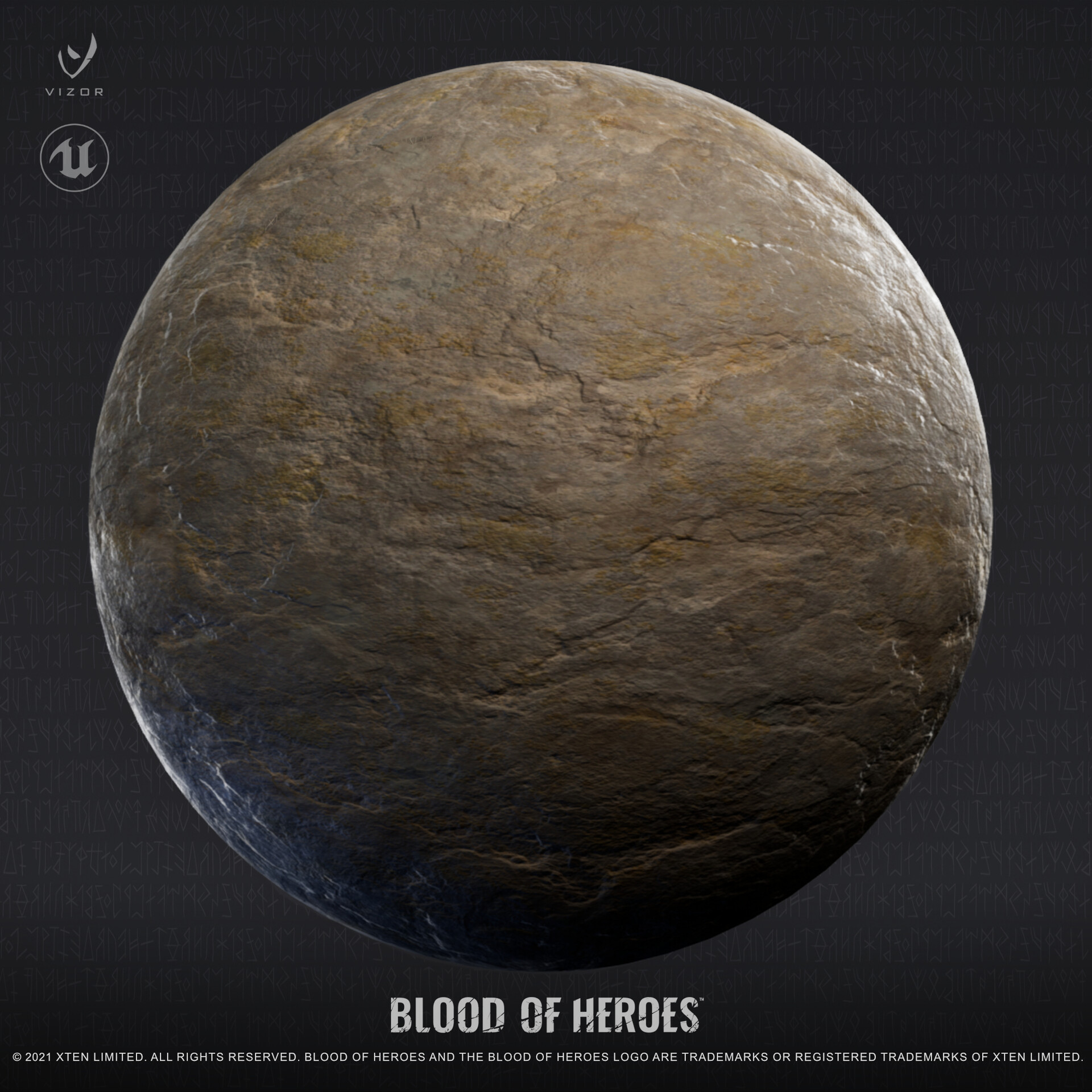 Valentina Tkalenko - Blood of Heroes: Material Art (UE4)