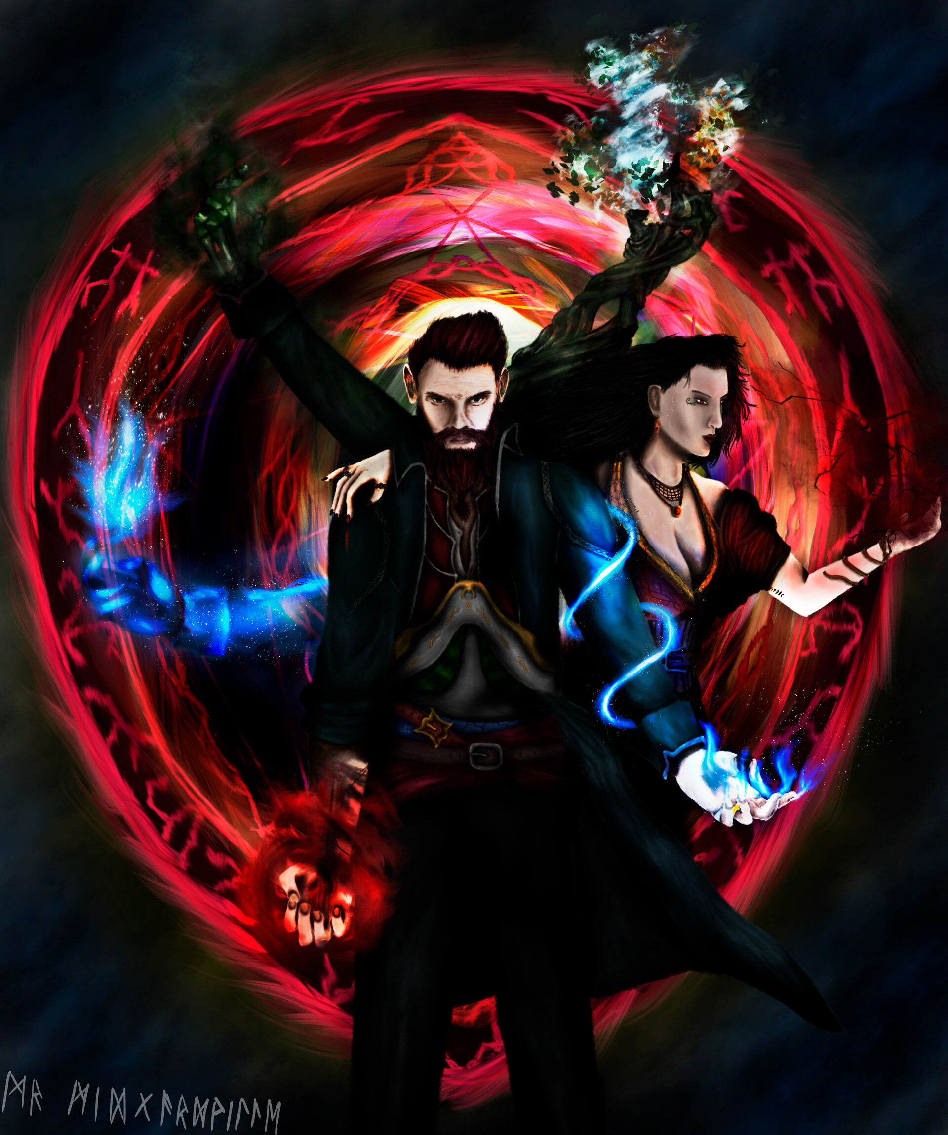 ArtStation - Raphael Morton And Salynna