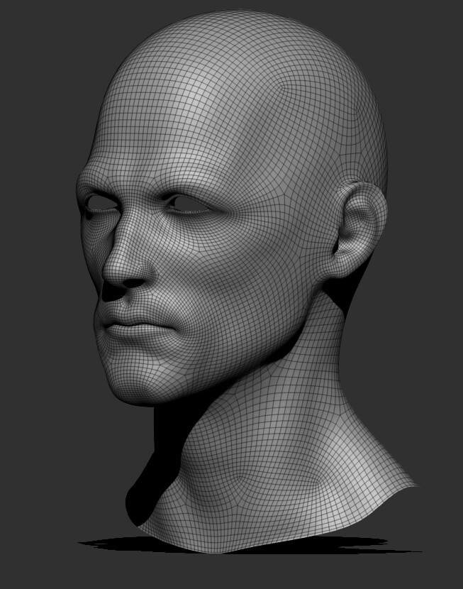 ArtStation - head modeling