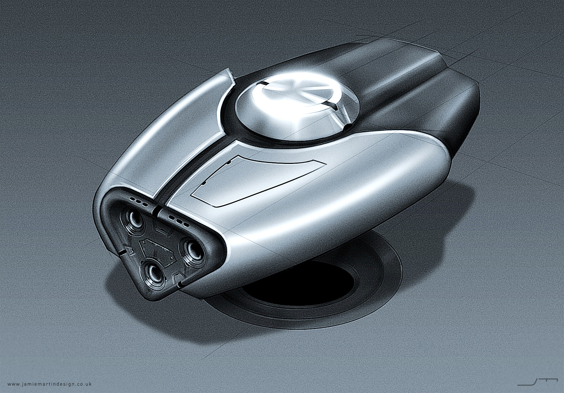 Jamie Martin - Turrets, concept art