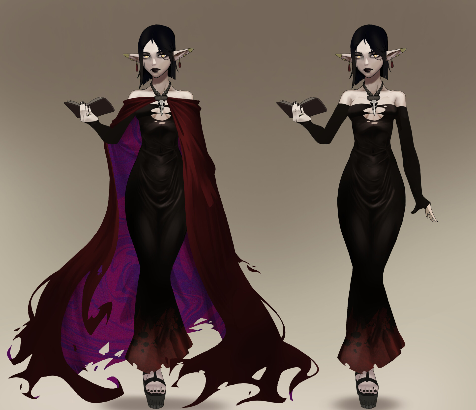 ArtStation - Vampire Queen Concept art