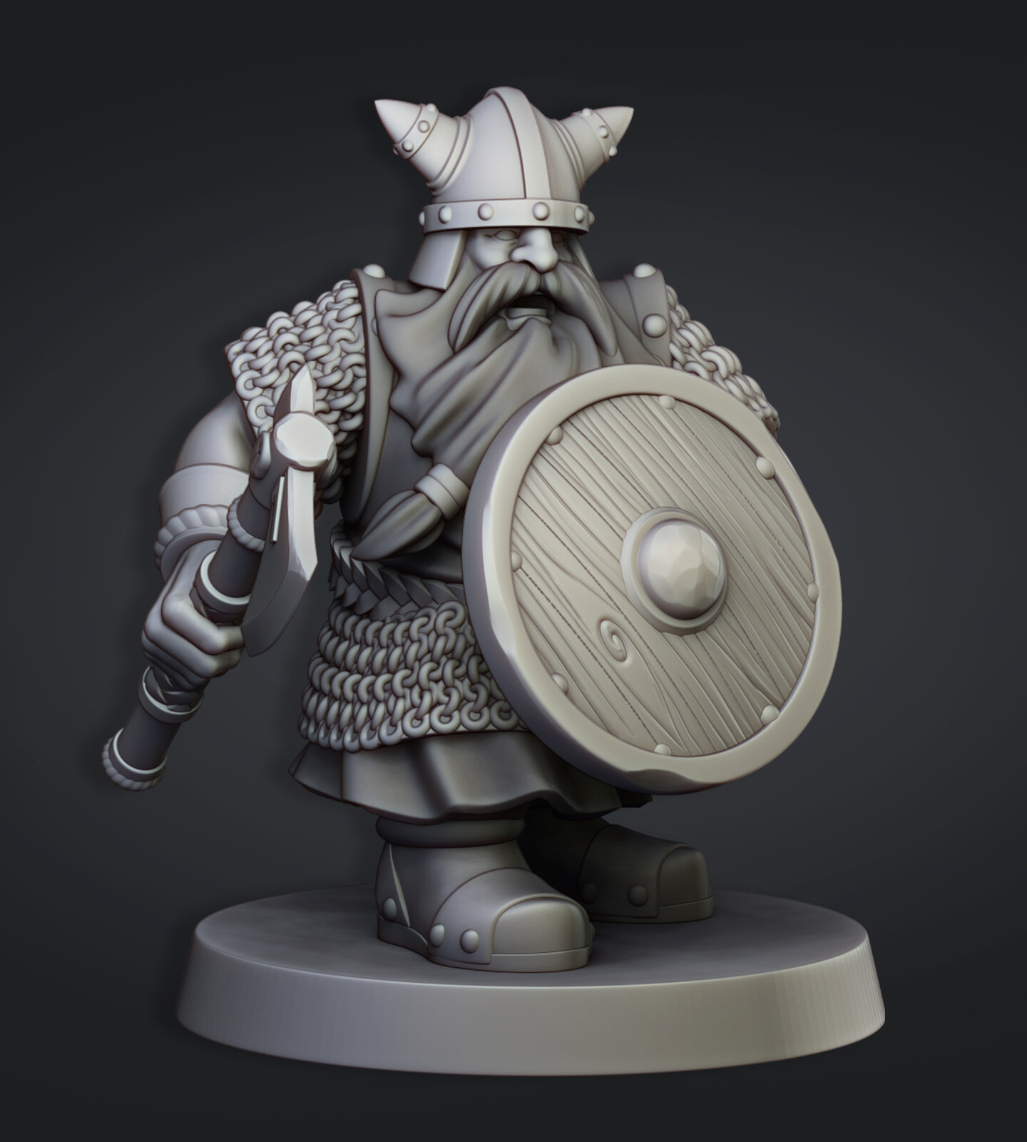 Ramon Belmonte - Dwarfs, Sons of Ymir - 32mm Miniatures