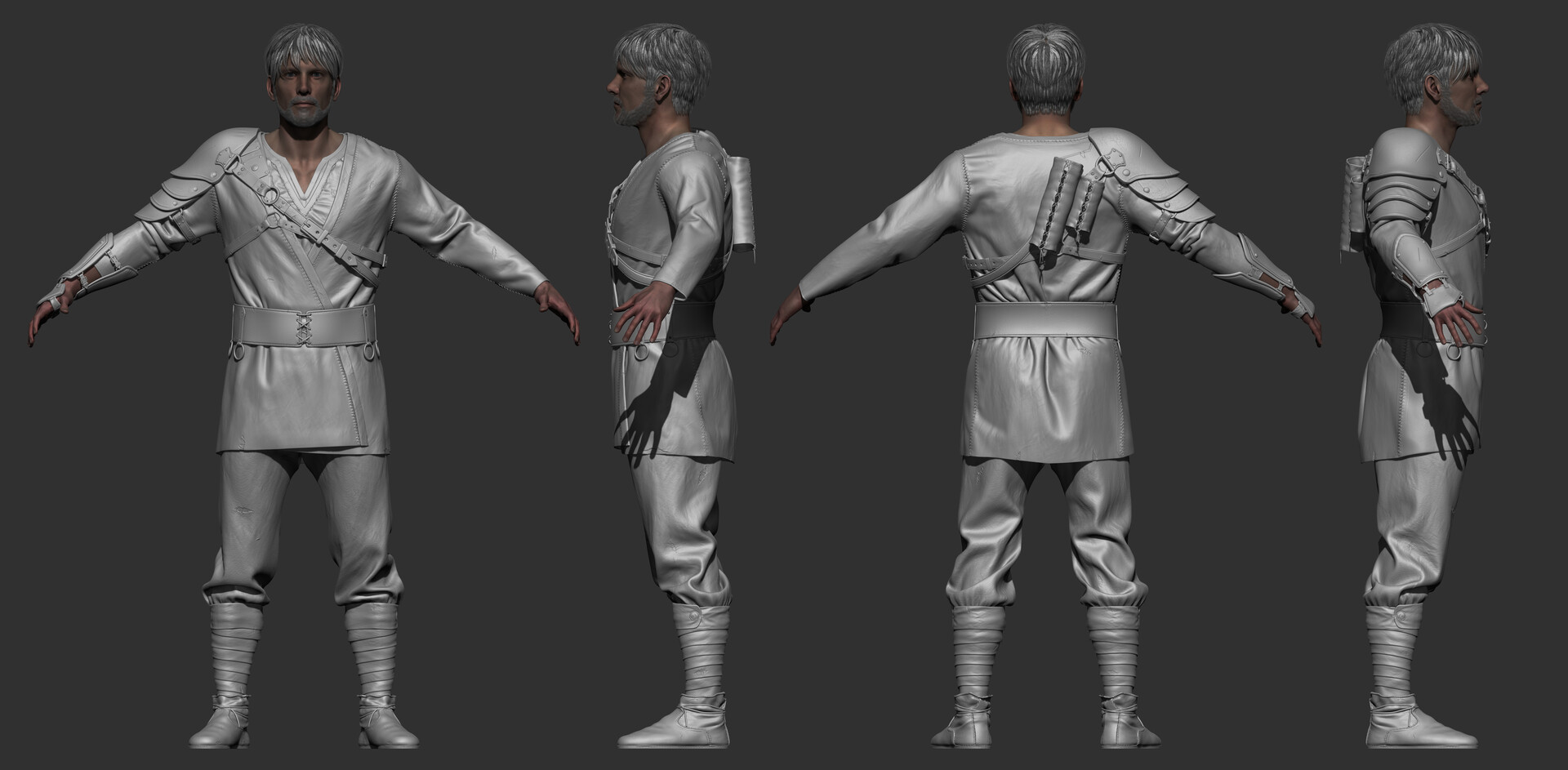 d_andrey_b - Map of Materials: Vincent - 3d model remaster.