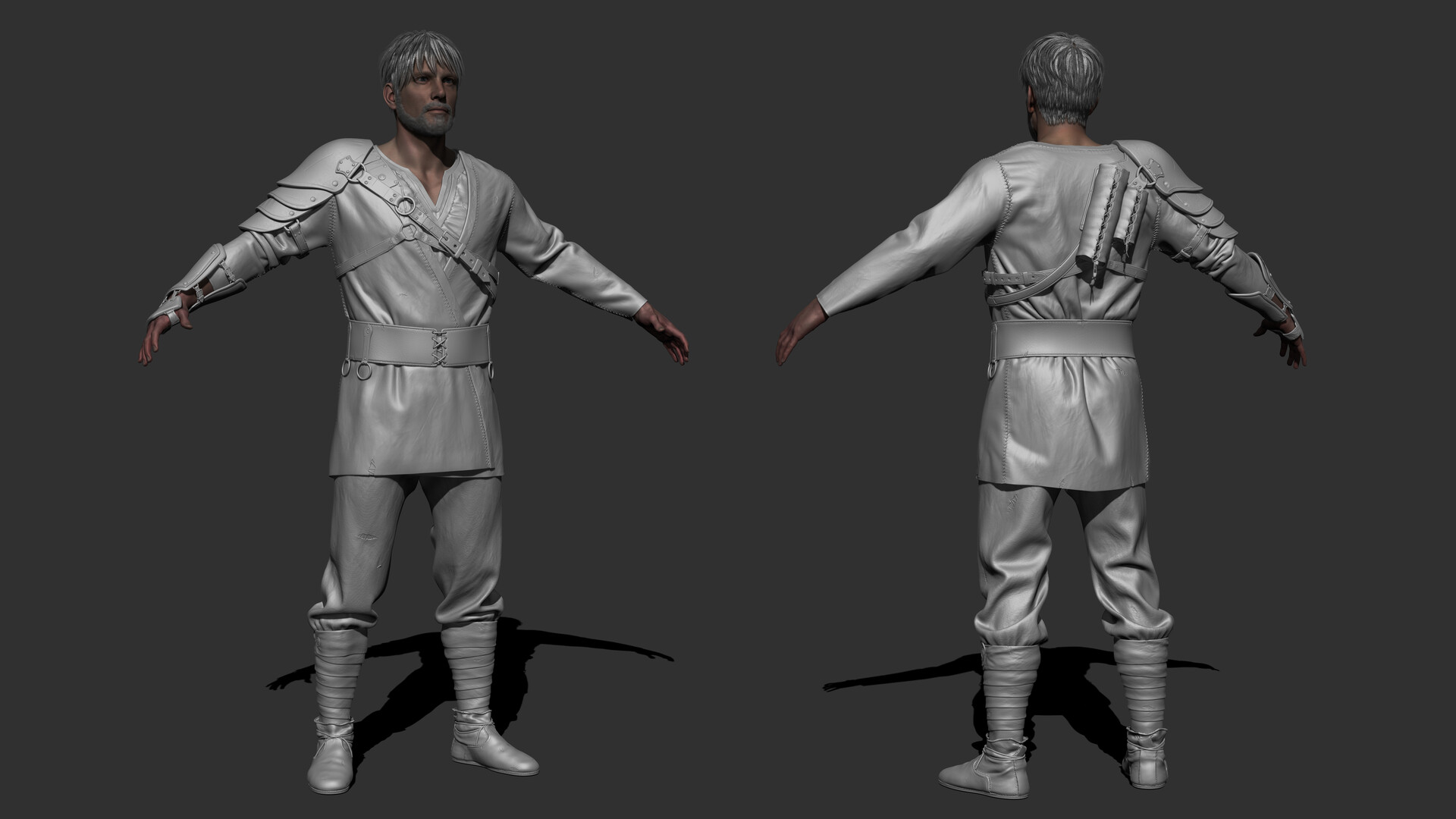 d_andrey_b - Map of Materials: Vincent - 3d model remaster.