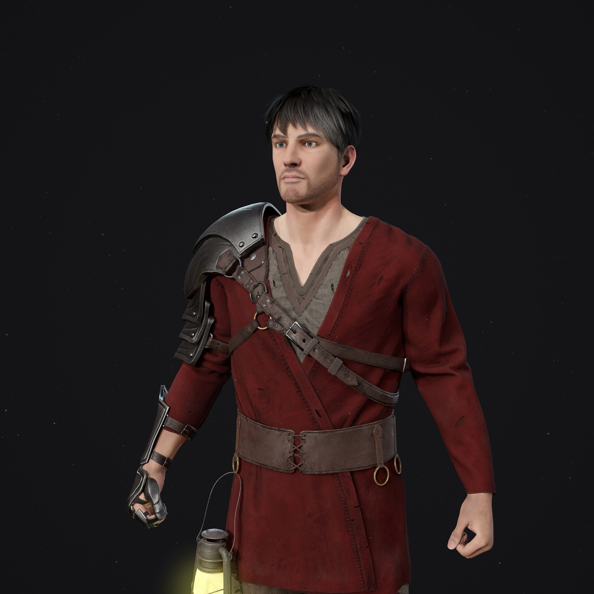 d_andrey_b - Map of Materials: Vincent - 3d model remaster.