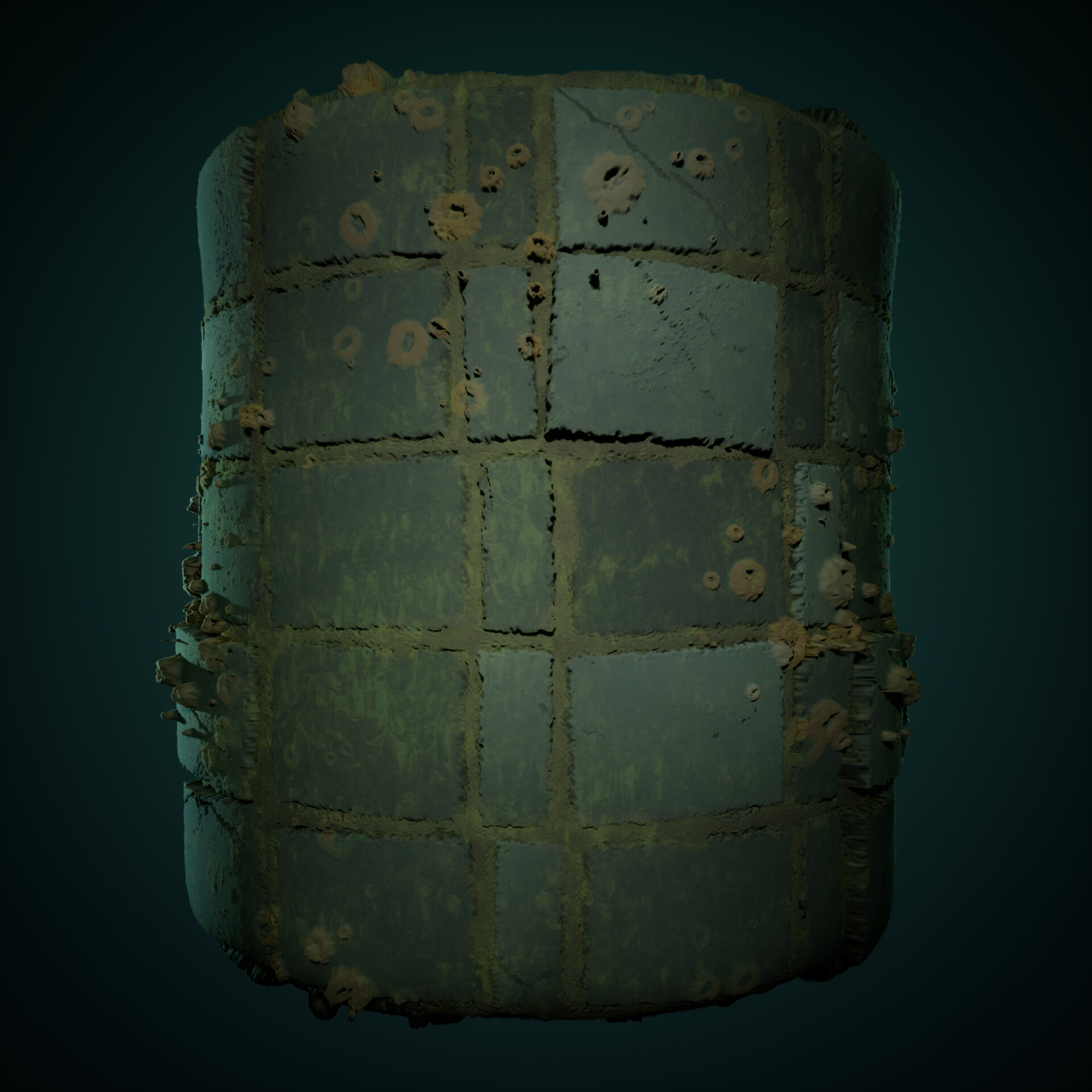 ArtStation - Ocean Floor Castle & Rock Materials