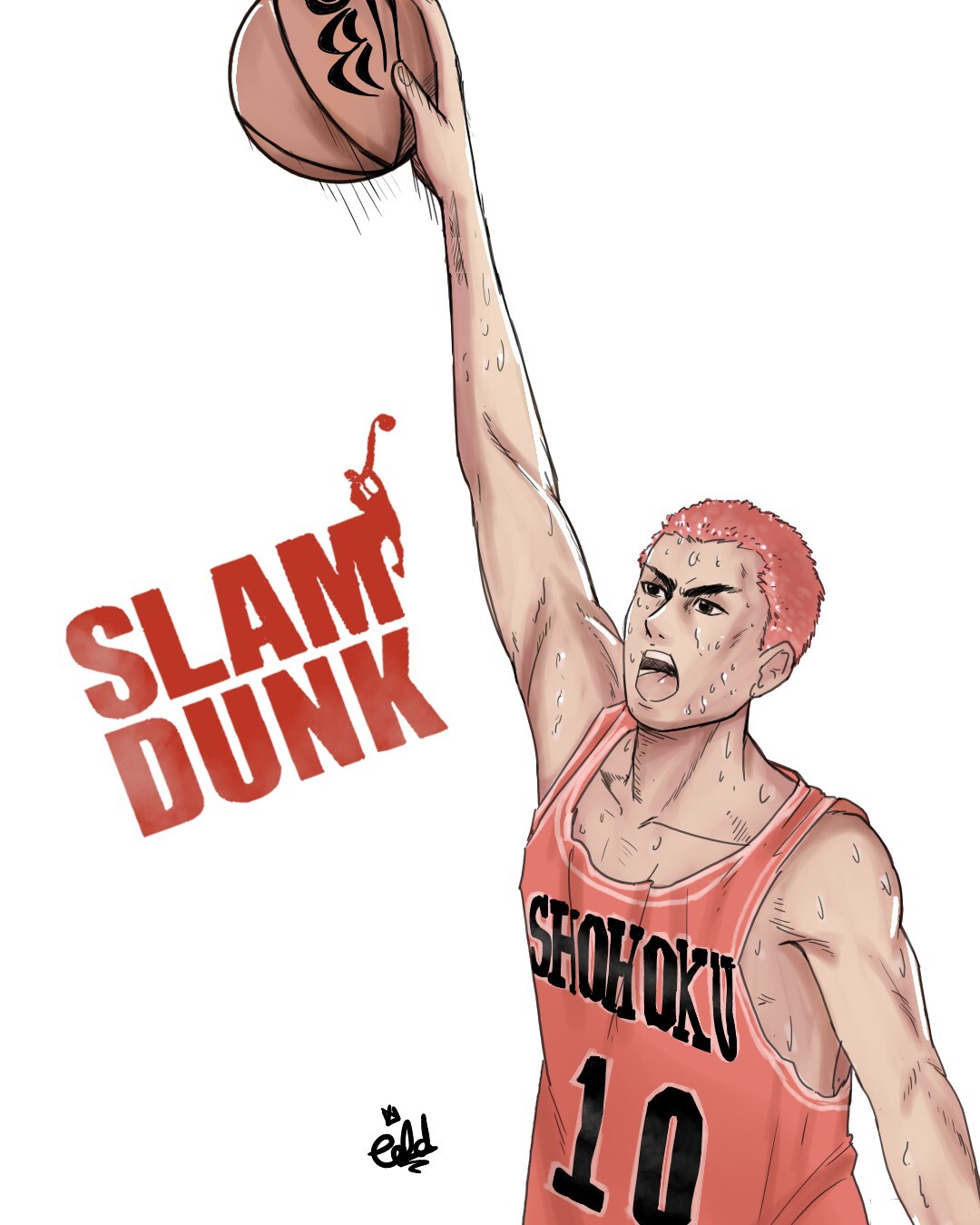 ArtStation - #10 Sakuragi from SHOHOKU