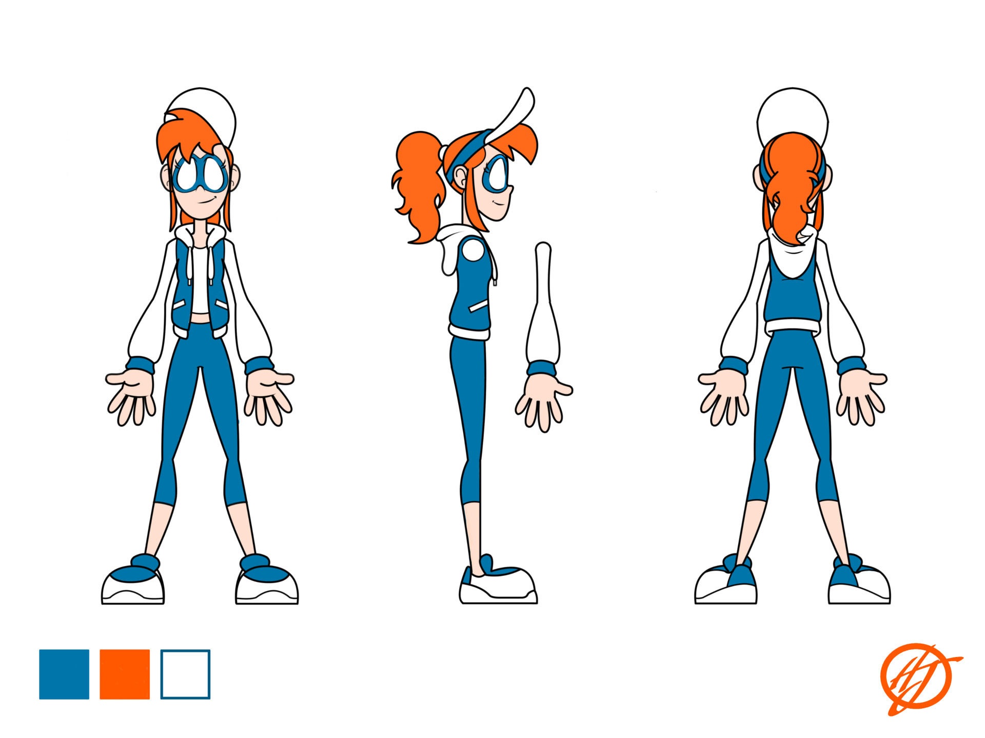 ArtStation - Rosemary Rush Turn-Around