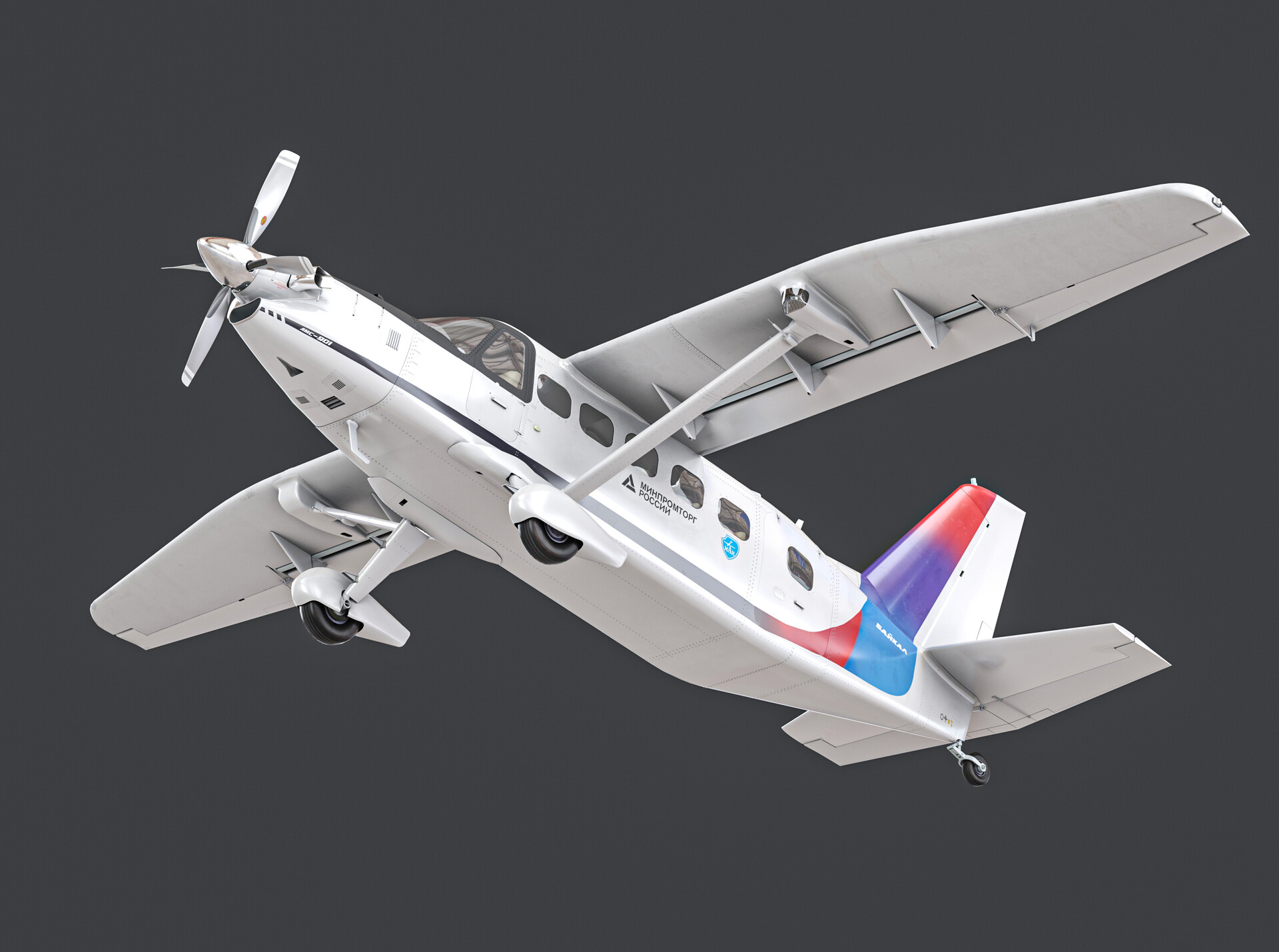 Michael Gasparyan - LMS-901 Baikal aircraft