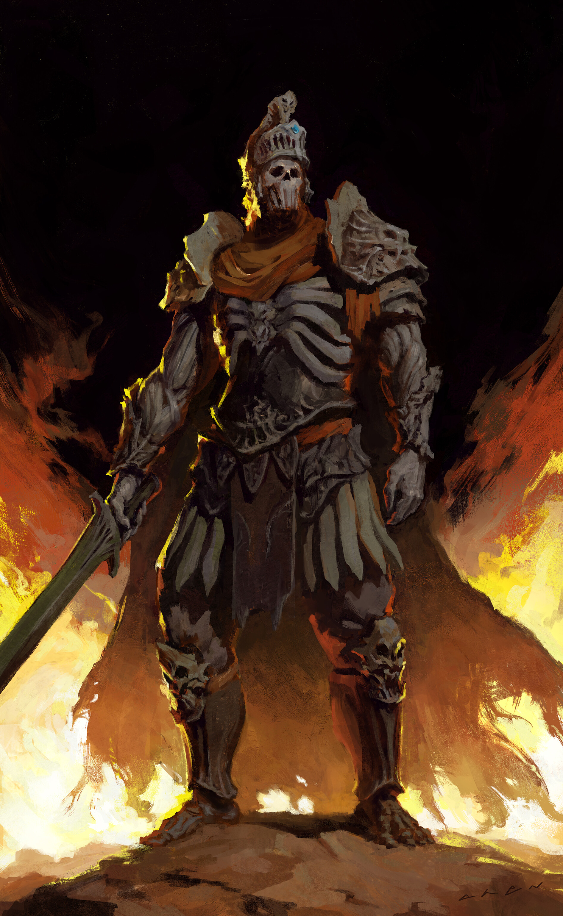 ArtStation - Bone Warrior