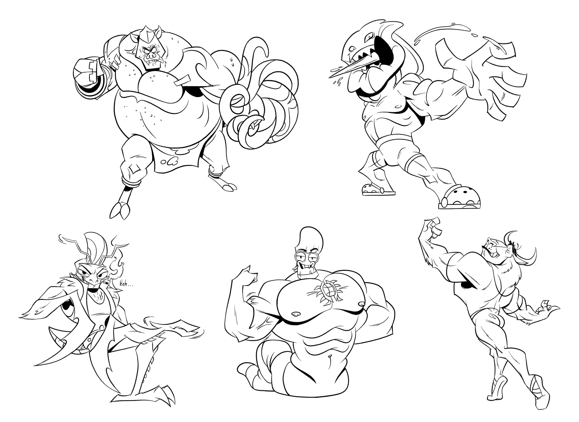 ArtStation - Five Mutants