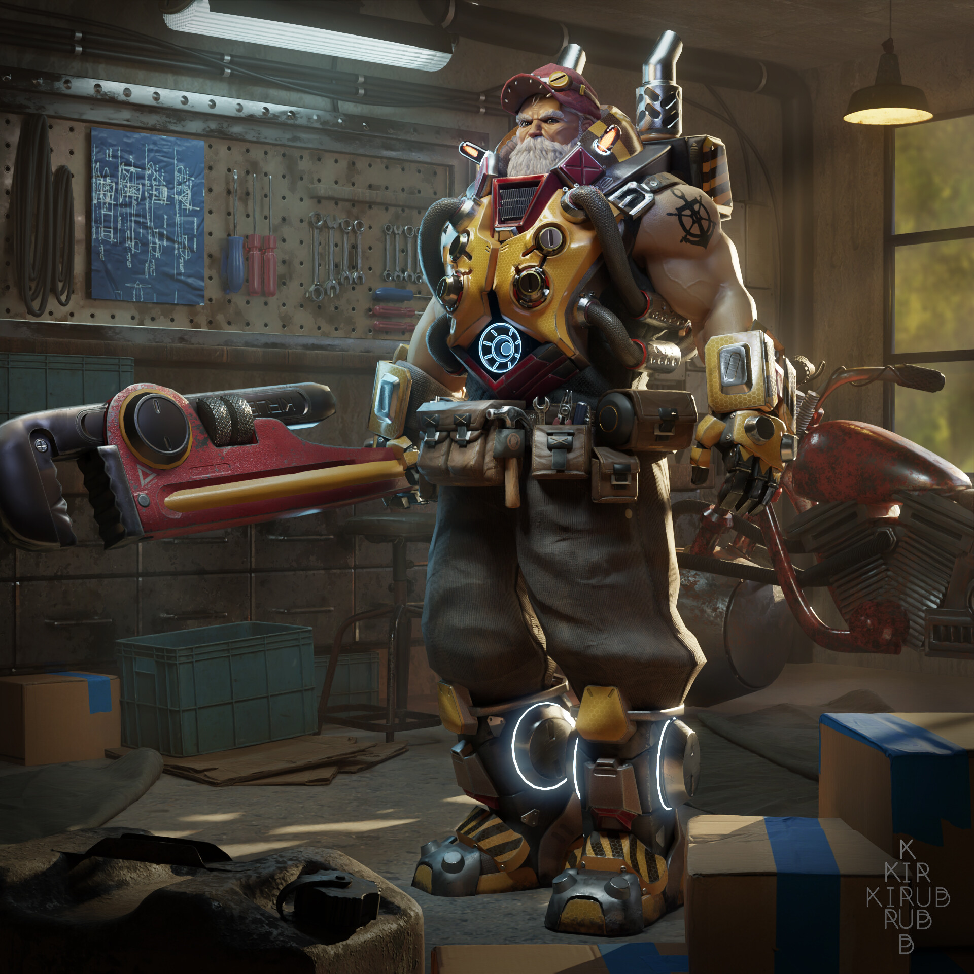 ArtStation - GAME READY CHARACTER