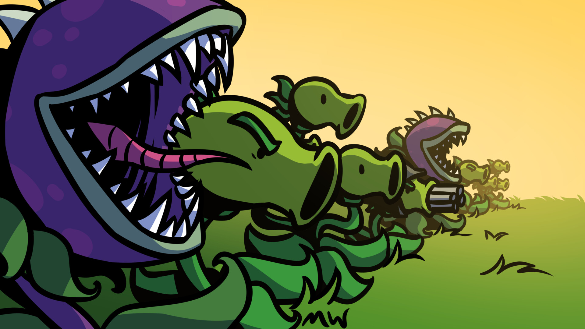 ArtStation - Plants vs. Zombies (2021)