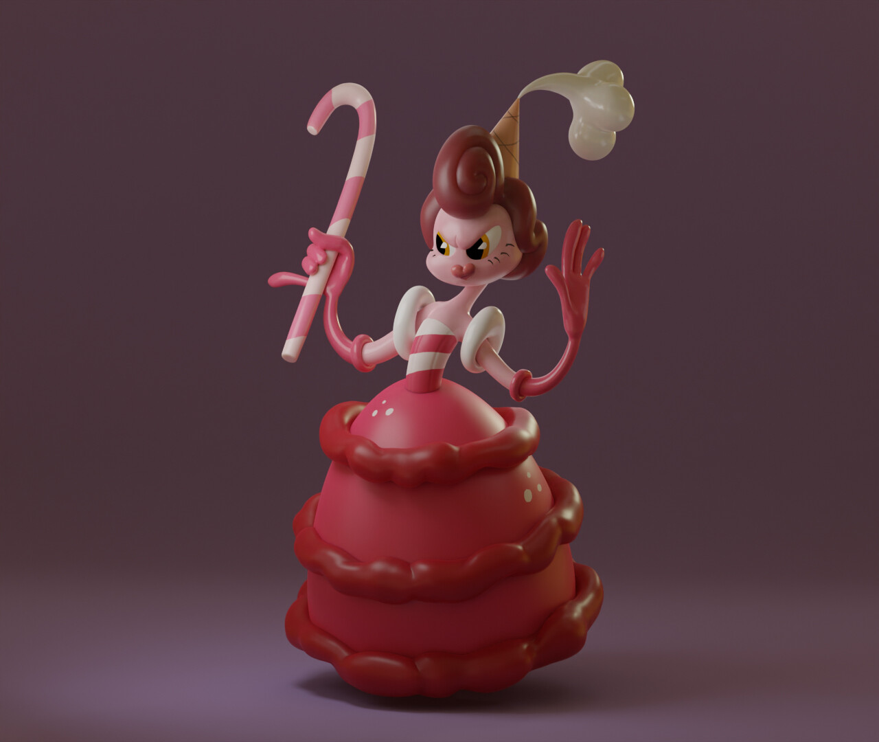 Henrique Saucedo Baroness Von Bon Bon Cuphead Boss