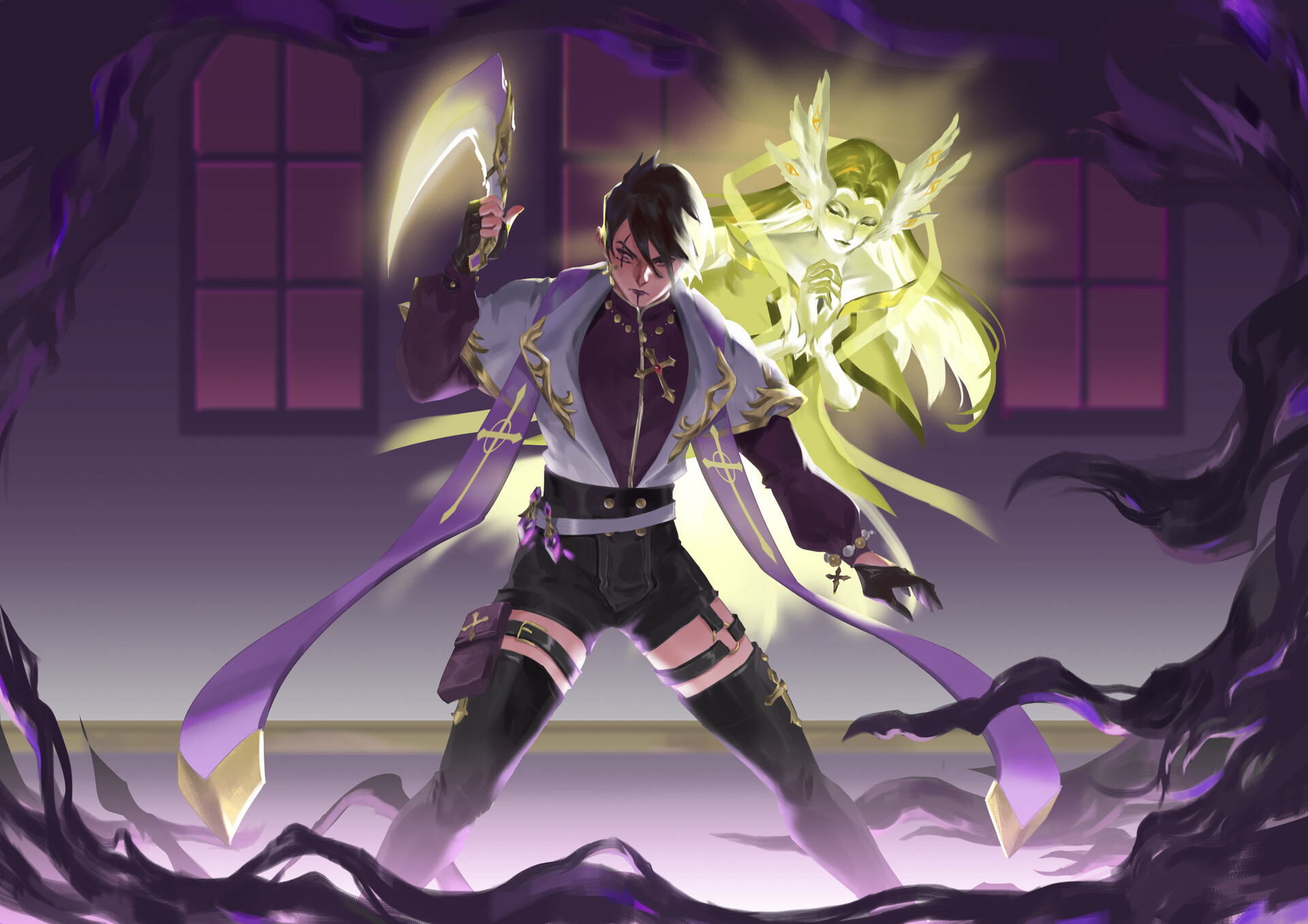 ArtStation - Aphelios skin design