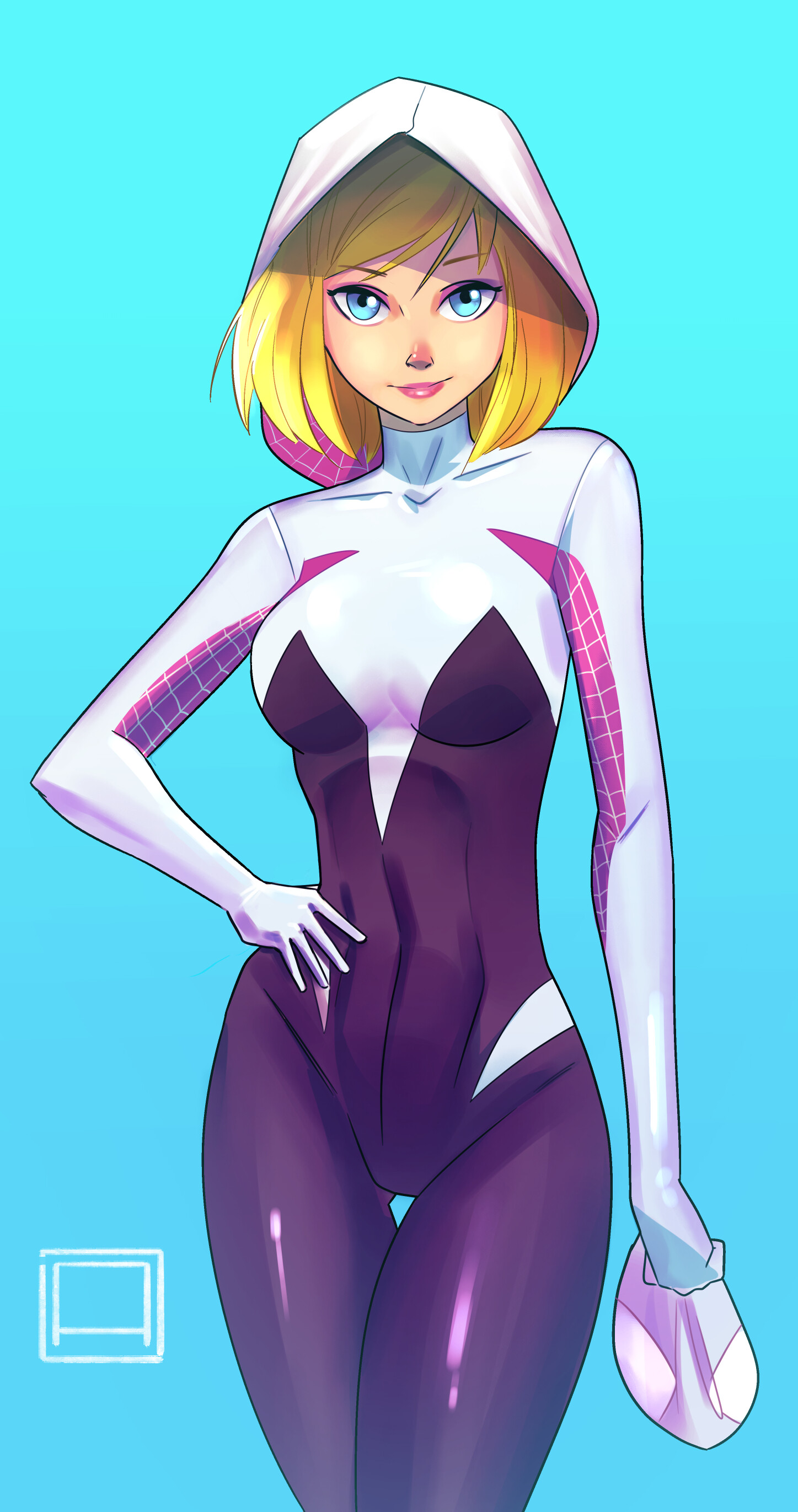 ArtStation - Spider Gwen FanArt
