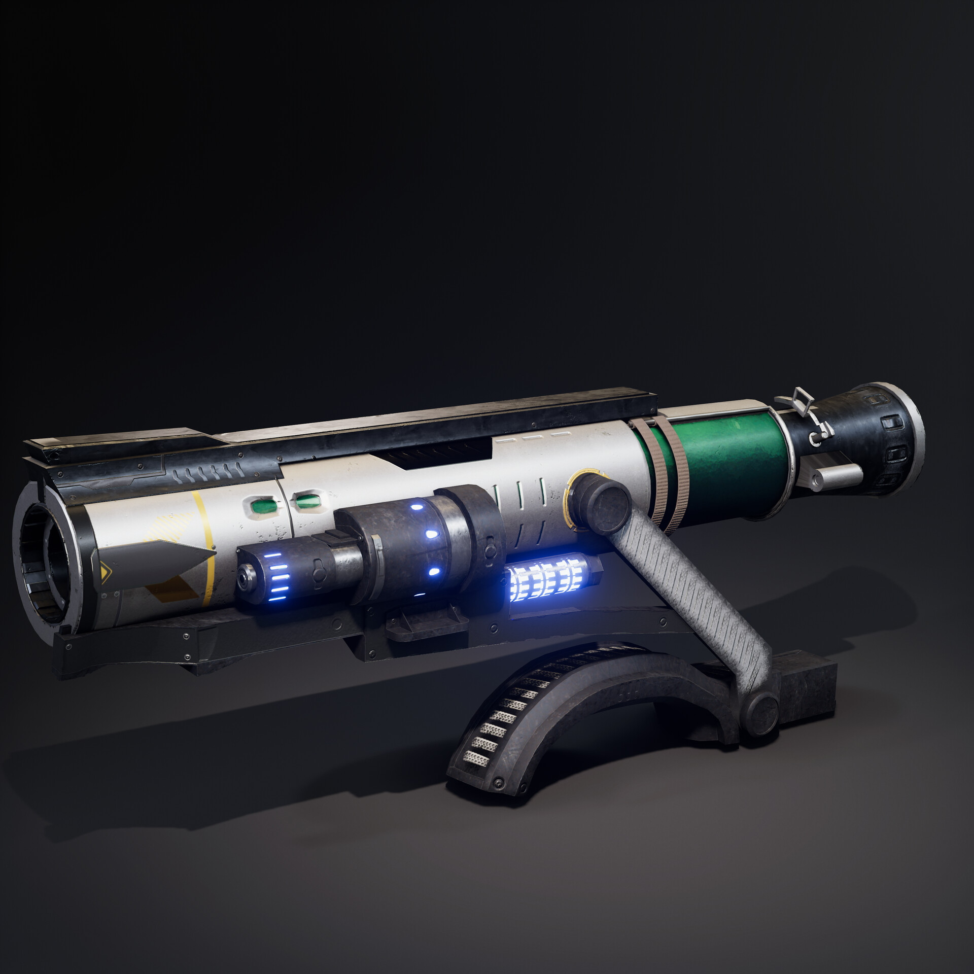 ArtStation - Sci Fi - Shoulder Mounted Launcher