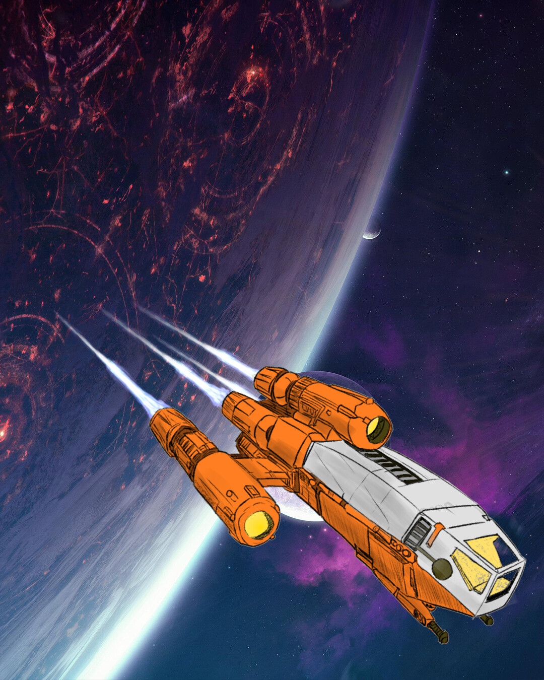 ArtStation - Space Journey Concept Art
