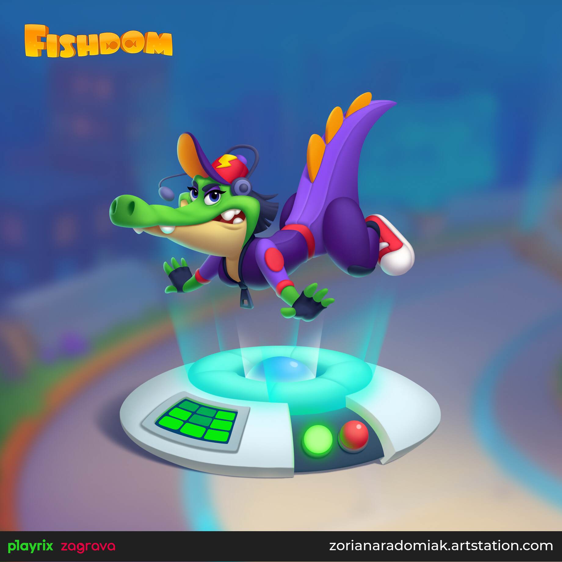 ArtStation - Enemy Spy for Fishdom