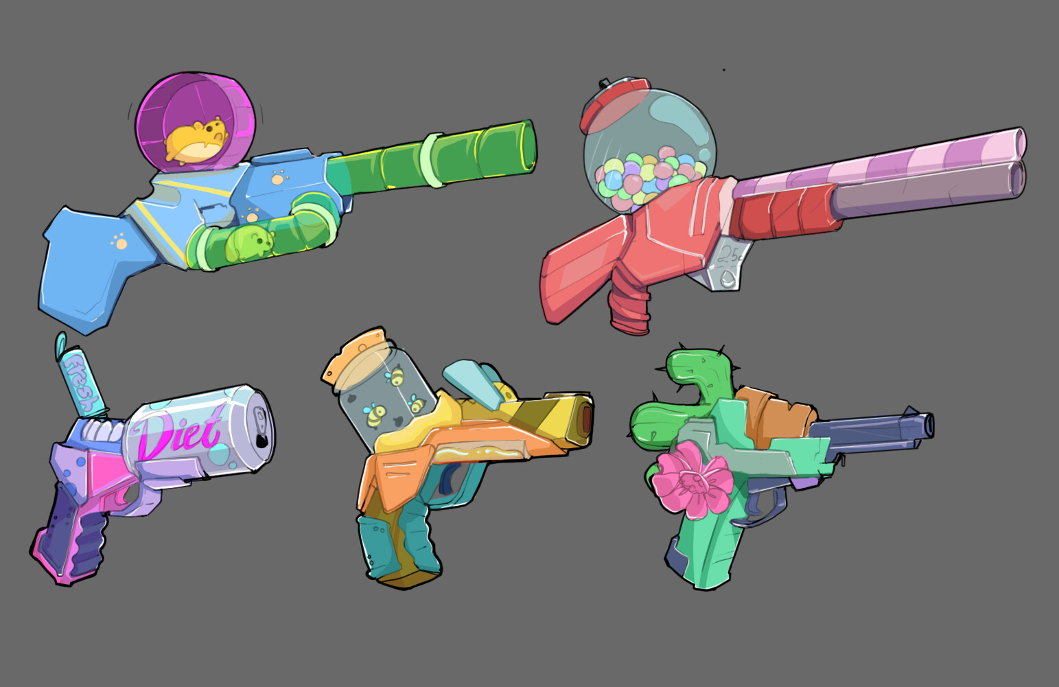 Weird Guns
