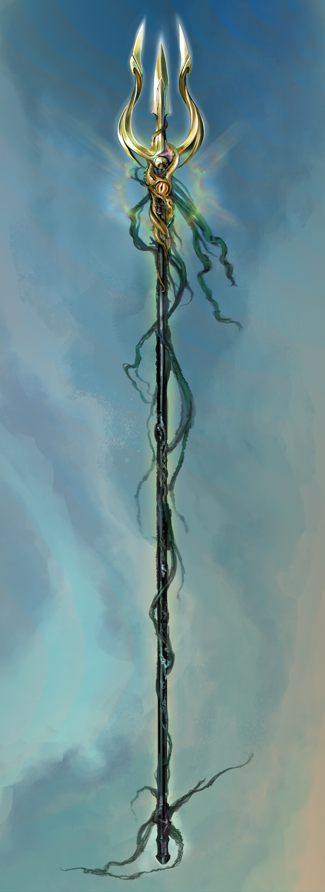 ArtStation - 24 - Depths Lord Trident ArtStation - 24 - Depths Lord Trident