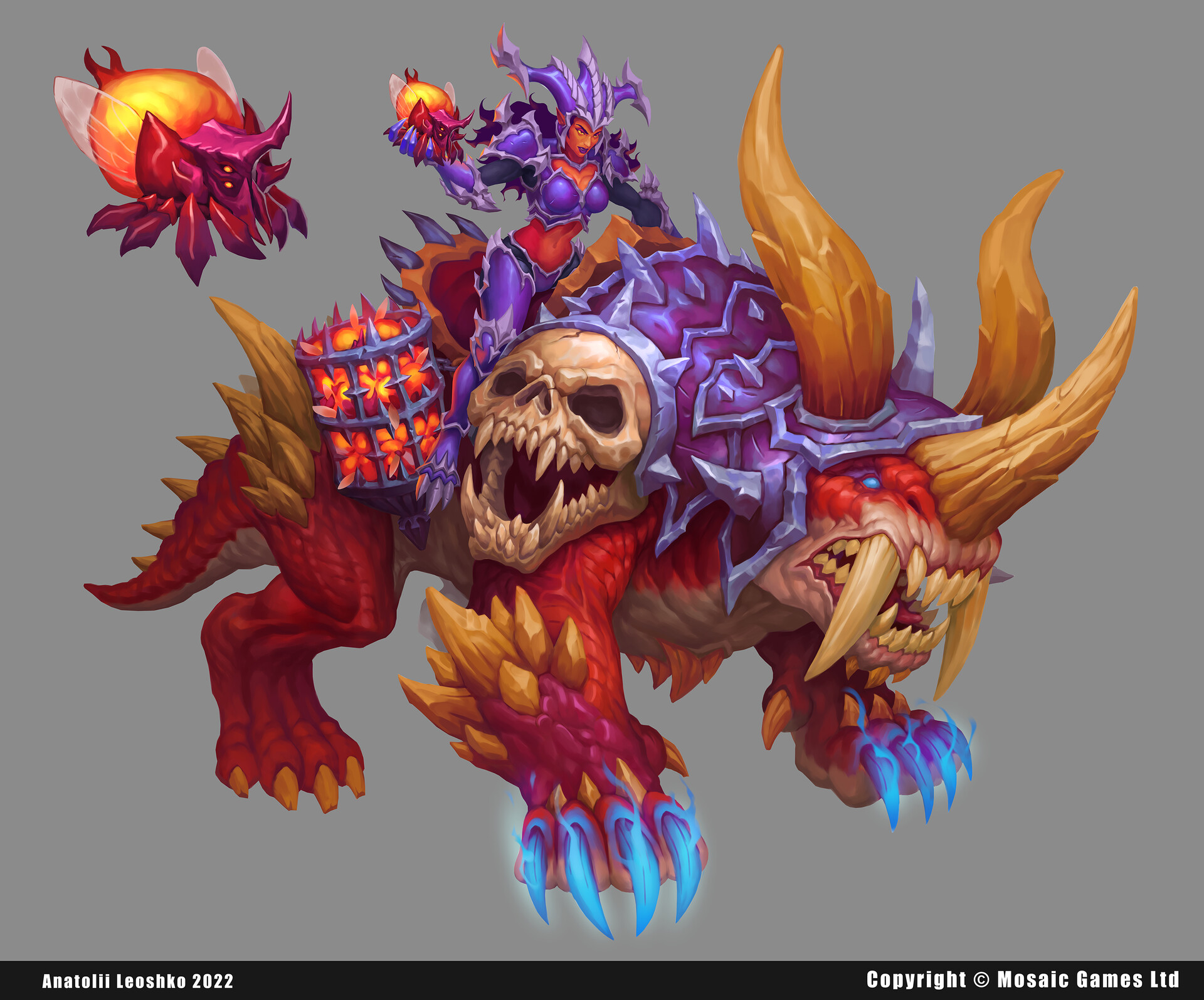 ArtStation - Siege Beast concept art