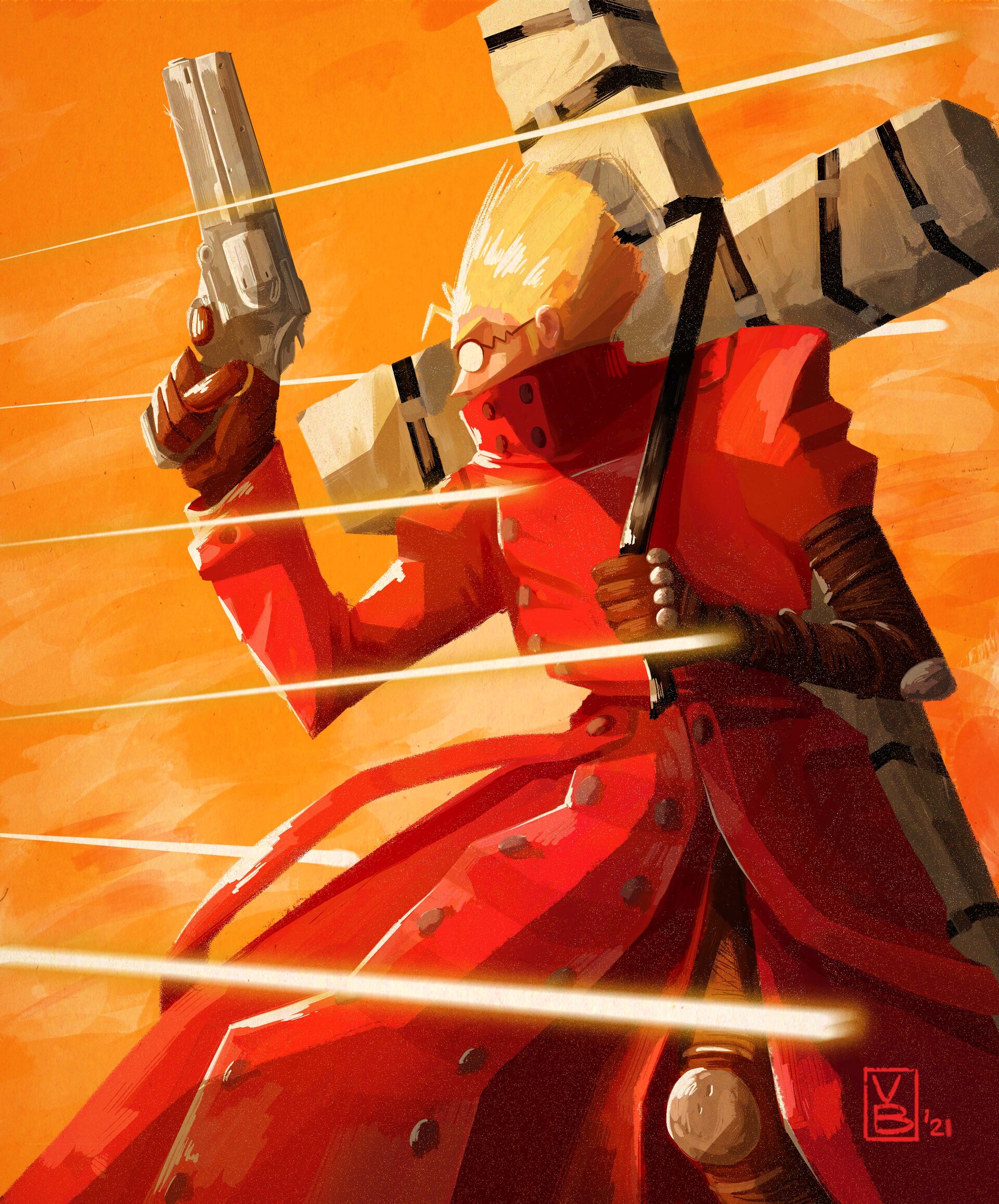 ArtStation - TRIGUN fan art