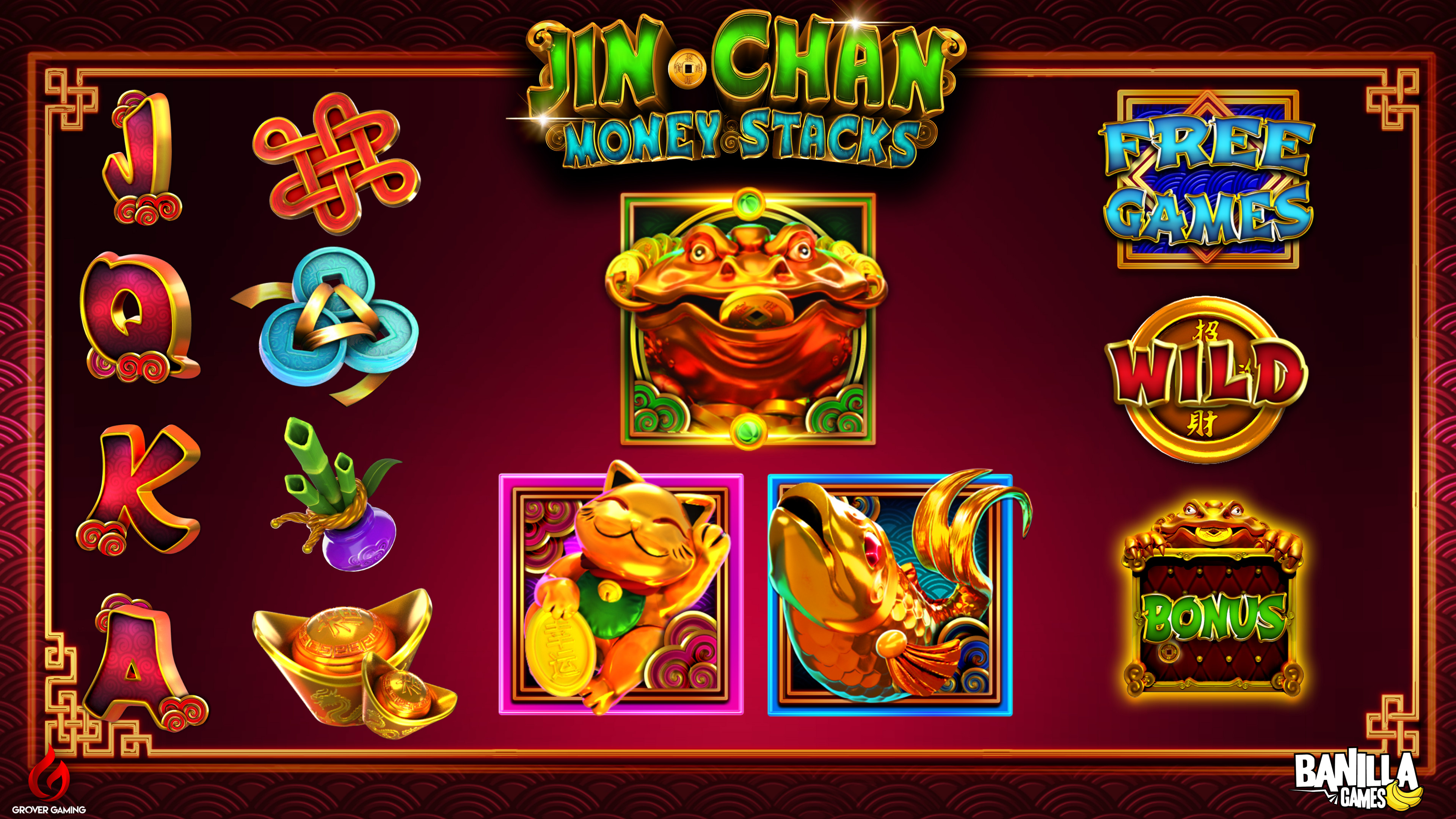 Katherine Casado - Jin Chan Money Stacks Symbol Set